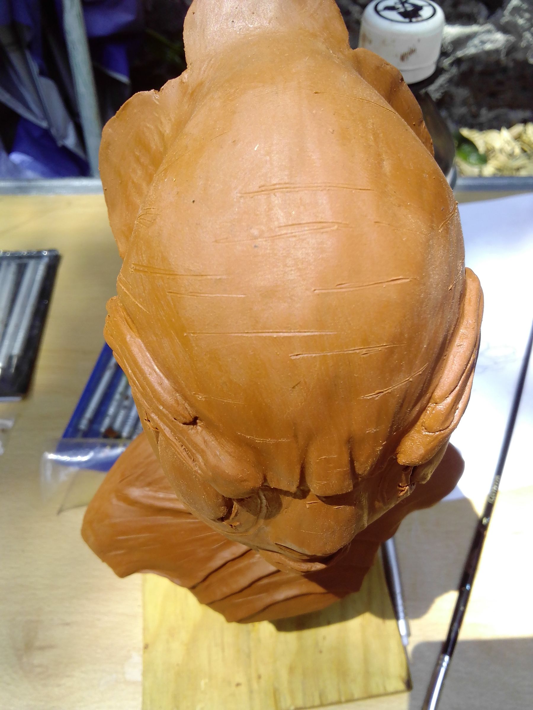 Sculpt in Clay.Creature From Another Planet. : 7 Steps - Instructables