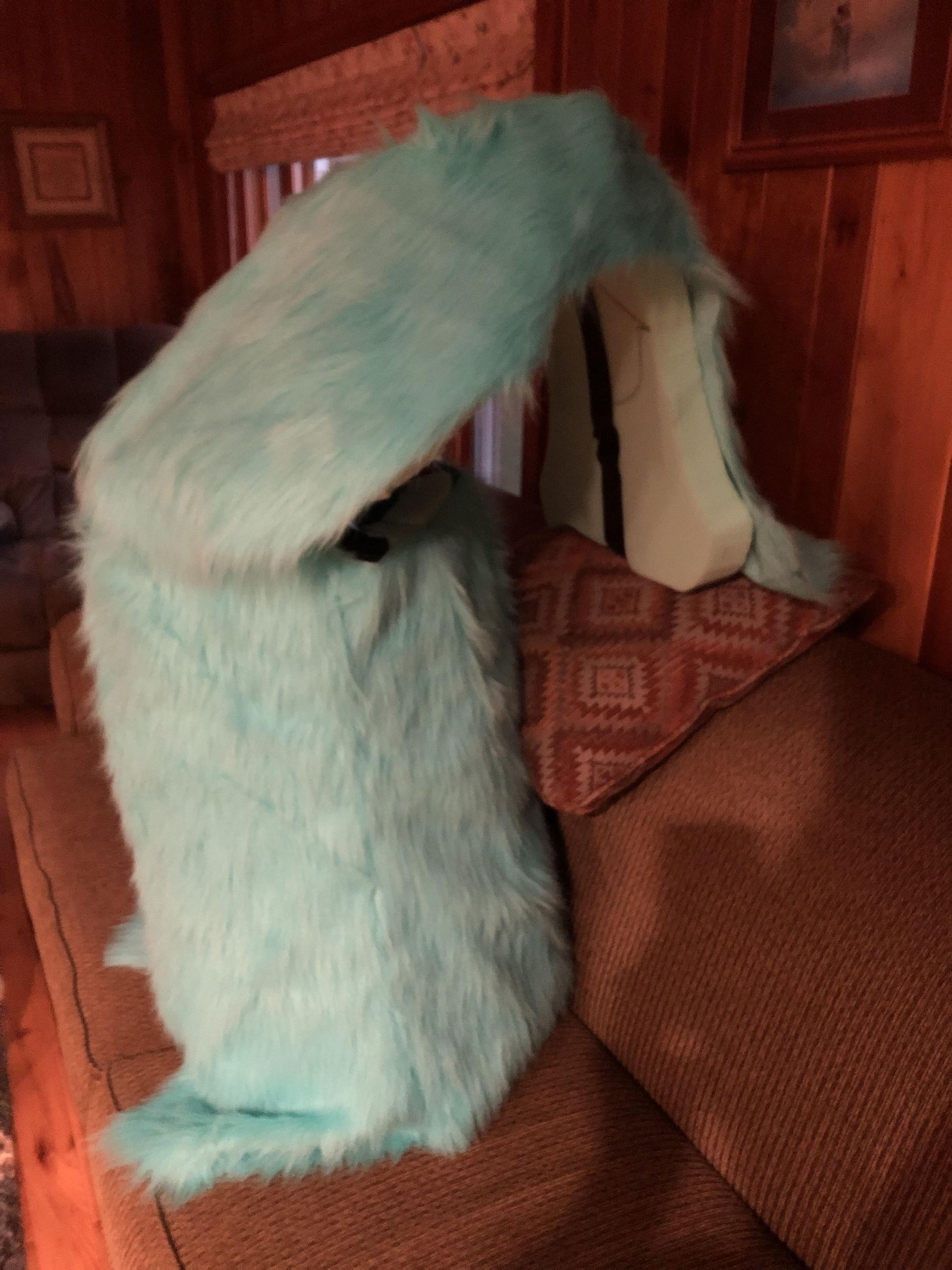 Sulley (Trademark Disney) Monster Homemade Halloween Costume : 11 Steps ...