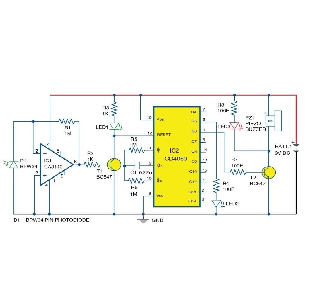 PIN Diode Based Fire Sensor : 4 Steps - Instructables