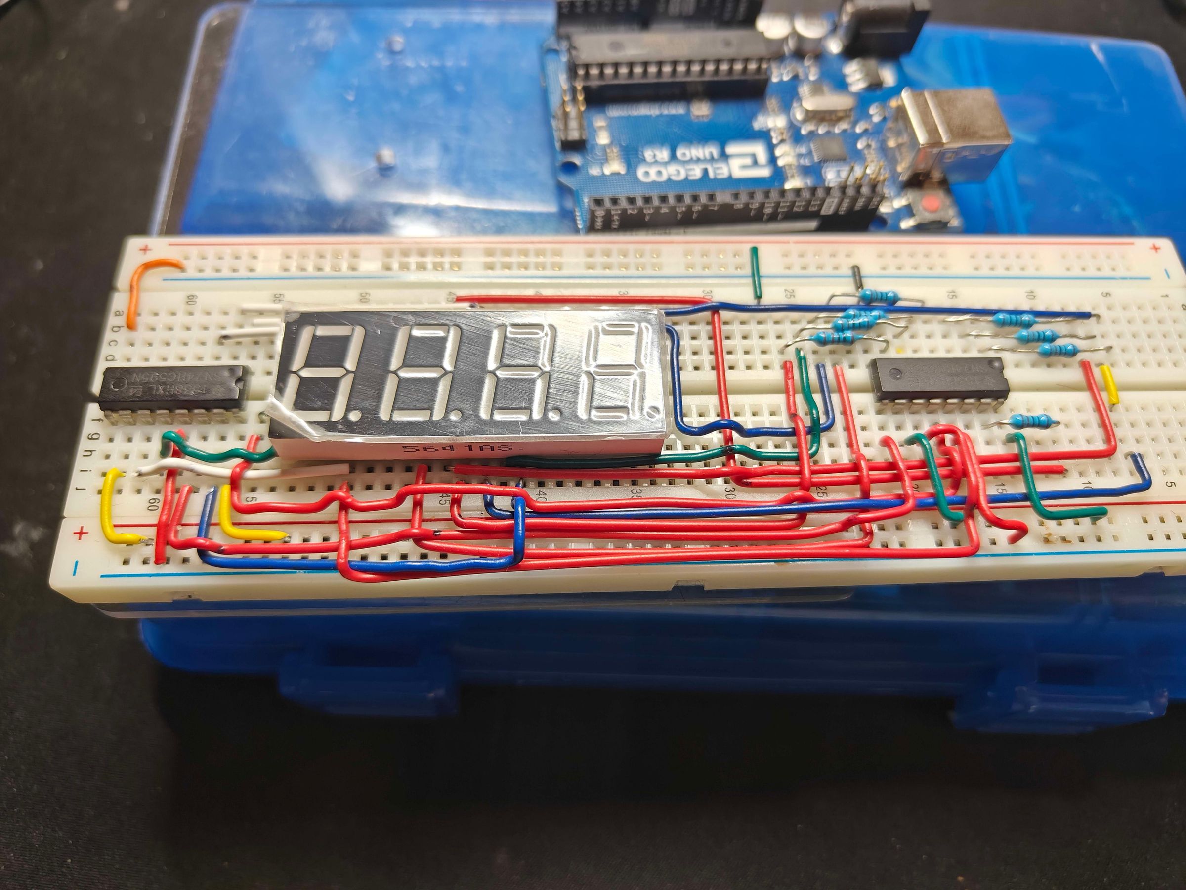 4-Digit 7-Segment Arduino Stopwatch : 3 Steps - Instructables