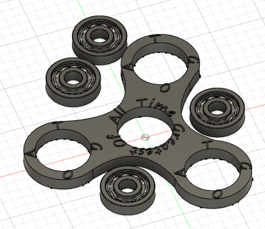 3d Printing Fidget Spinner Using Fusion 360 : 4 Steps - Instructables