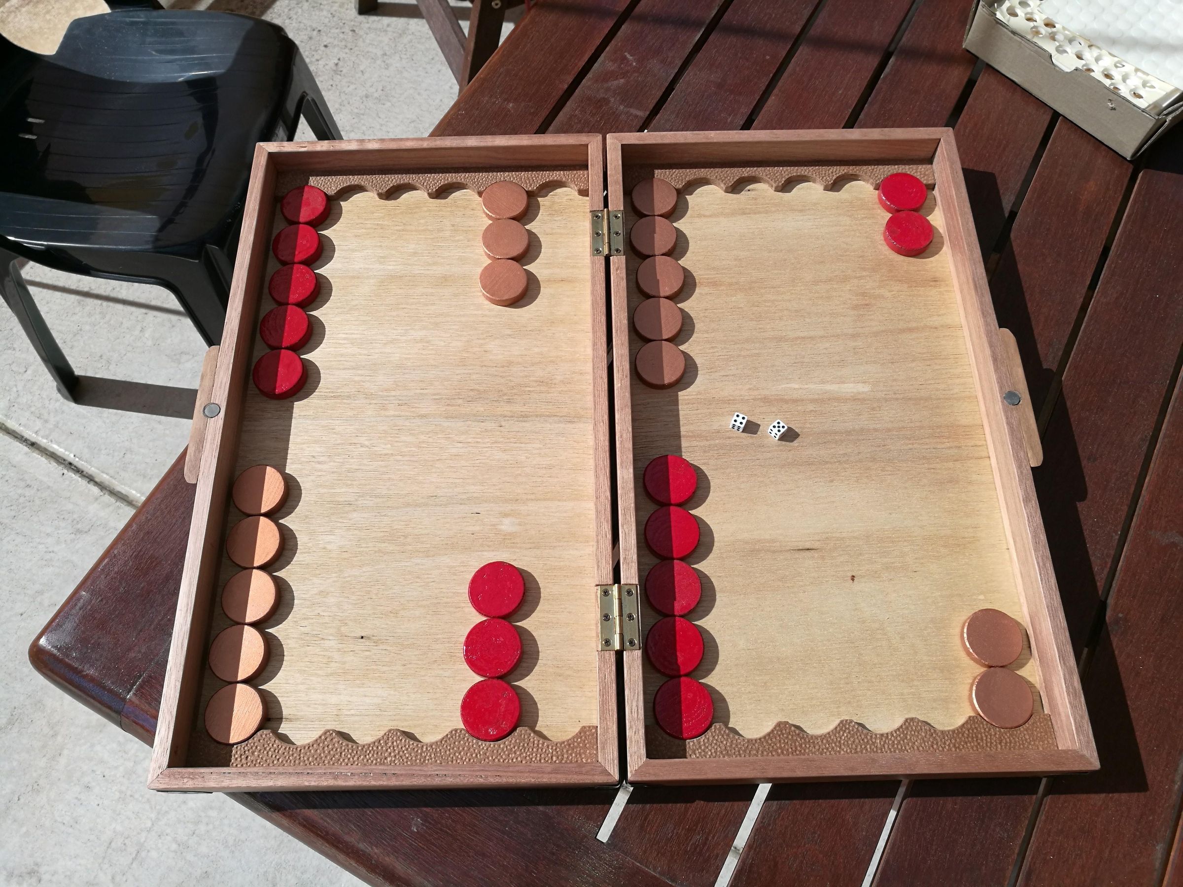 How to Make a Backgammon Set : 6 Steps (with Pictures) - Instructables