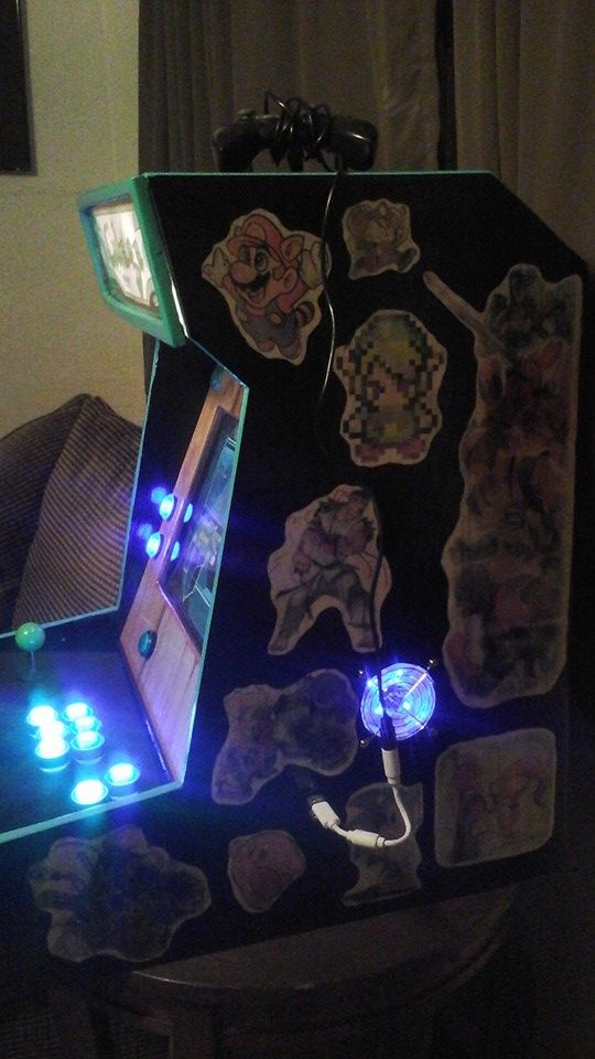 DIY Home Arcade Machine : 9 Steps (with Pictures) - Instructables