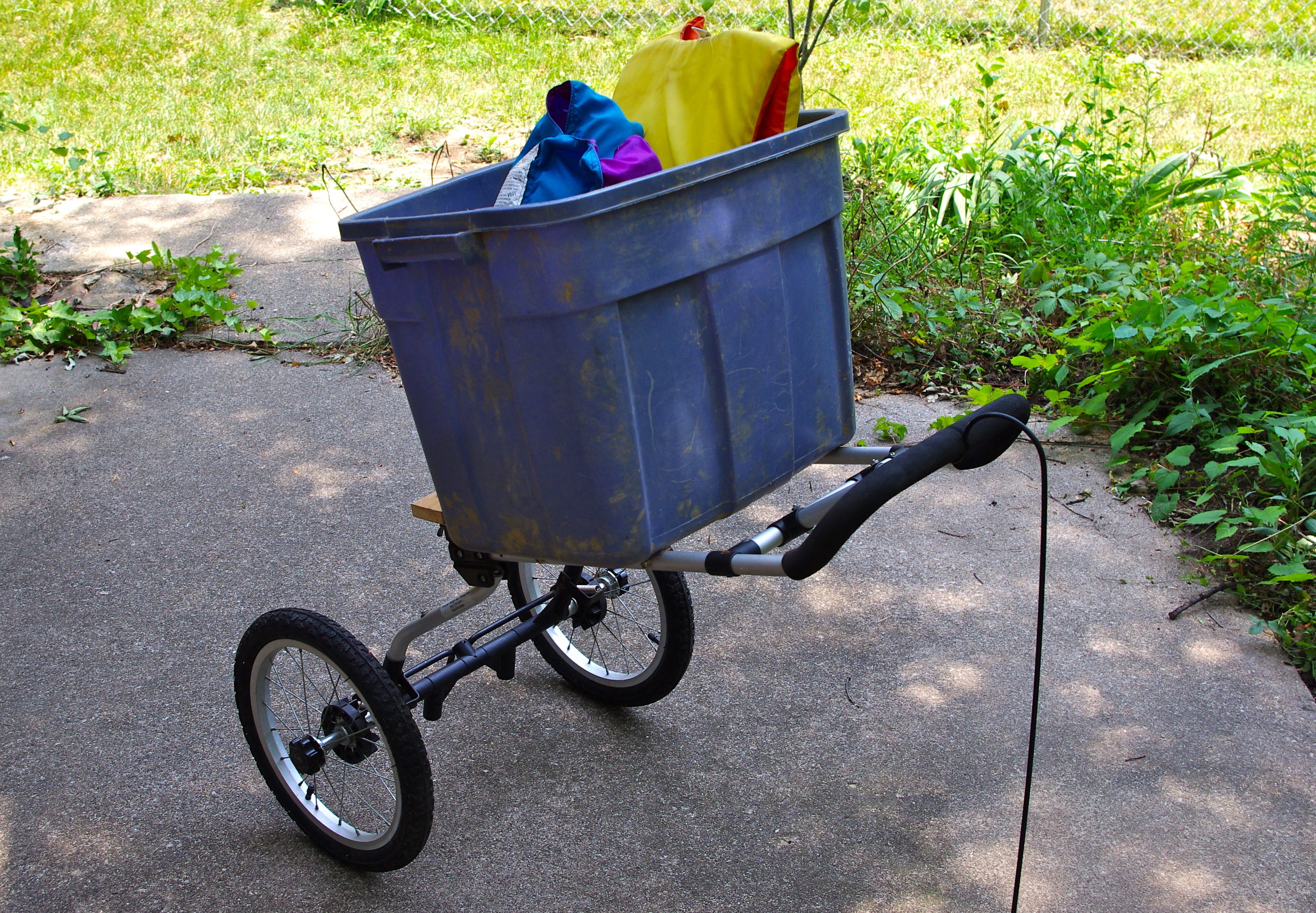 Canoe/Kayak Caddy Mod From a Jogging Stroller : 9 Steps (with Pictures ...