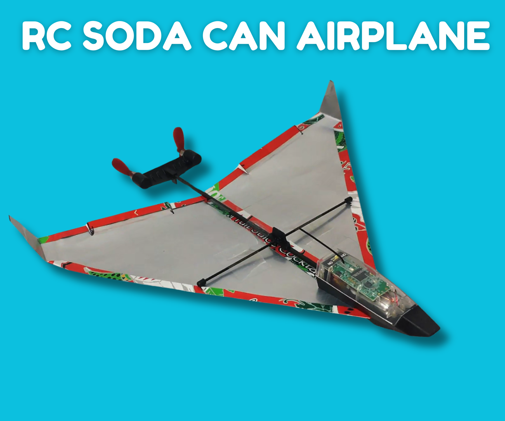 How to Make a DIY Radio Controlled Soda Can Airplane: Transform ...