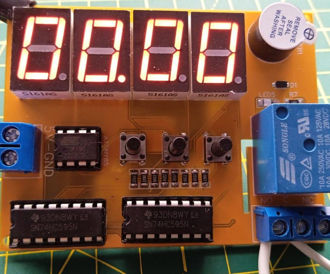 TIMER WITH THE ATTINY85 : 10 Steps - Instructables