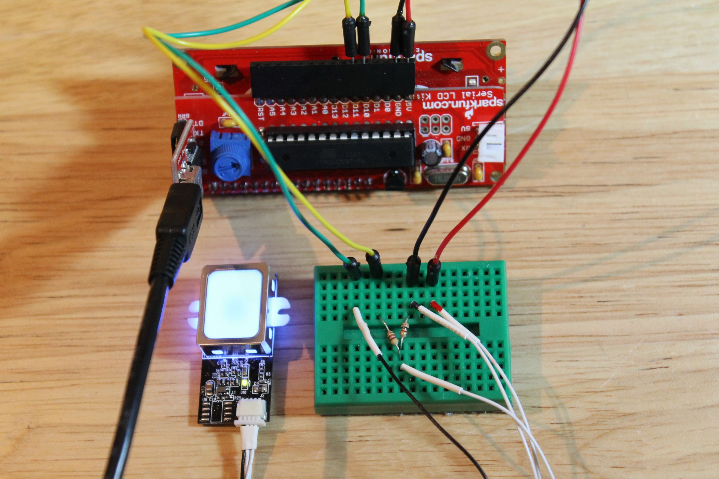 DIY Fingerprint Scanning Garage Door Opener : 12 Steps (with Pictures ...