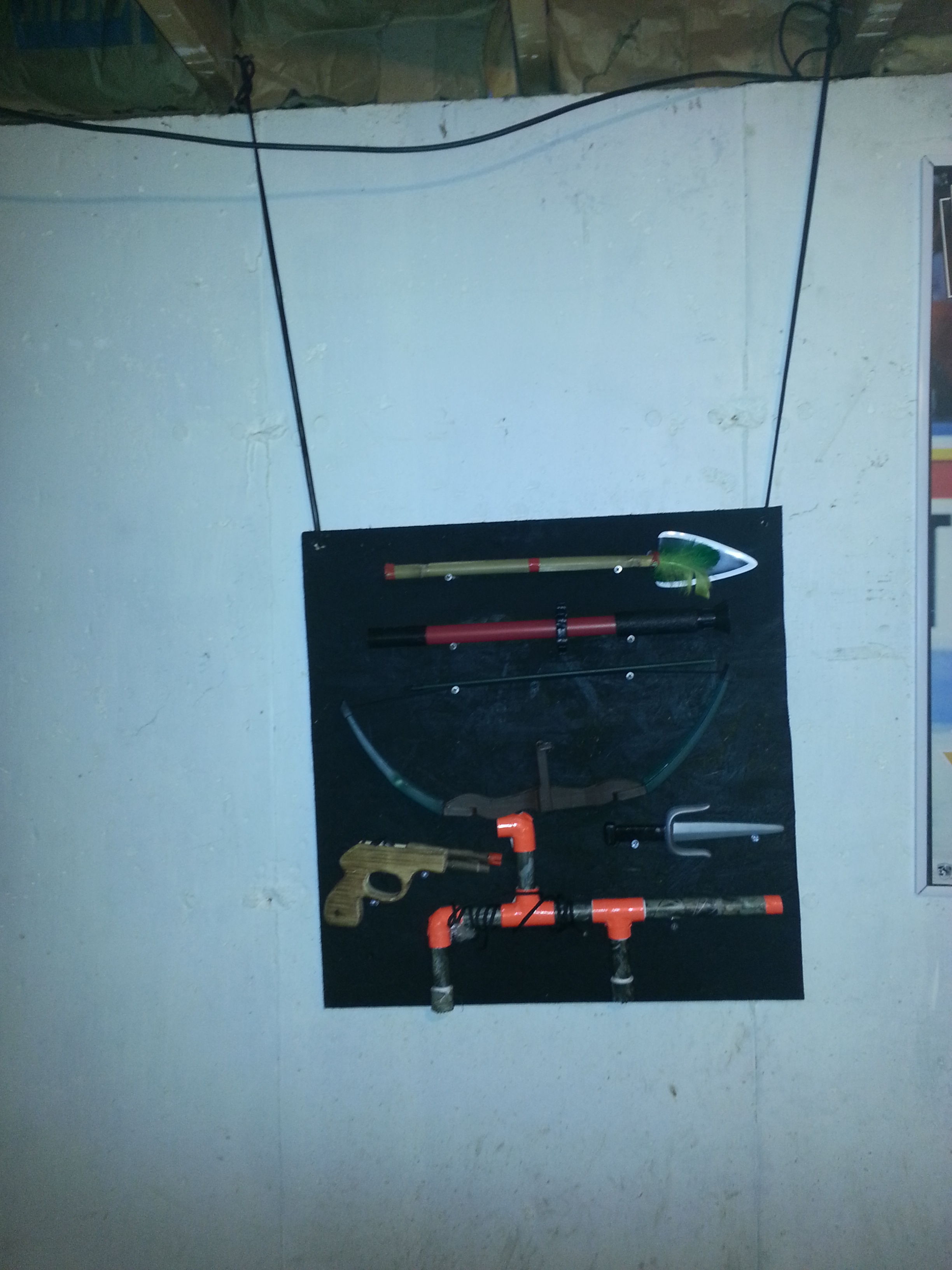 Toy Weapons Display - Instructables