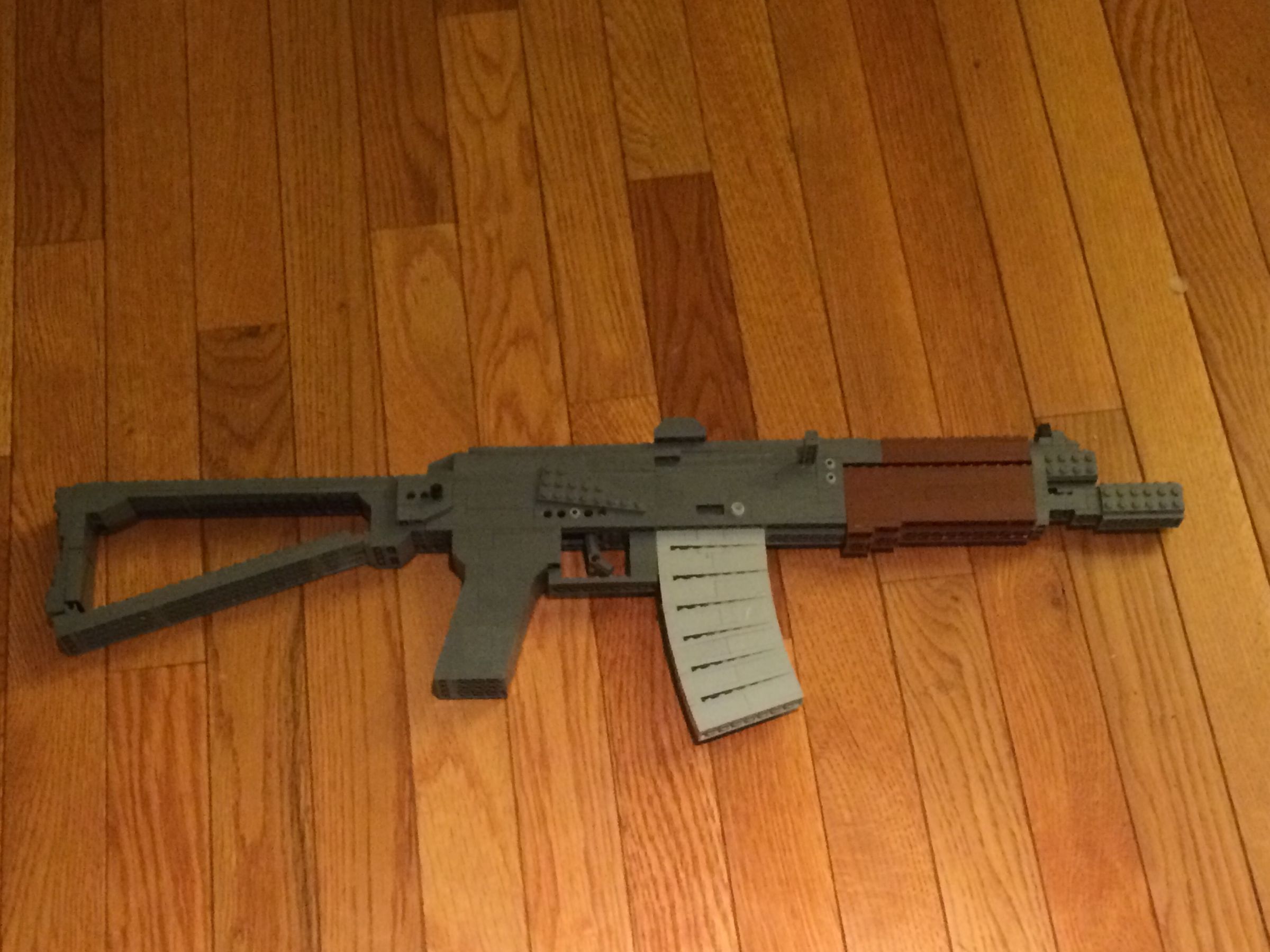 Lego AK-74u : 6 Steps - Instructables
