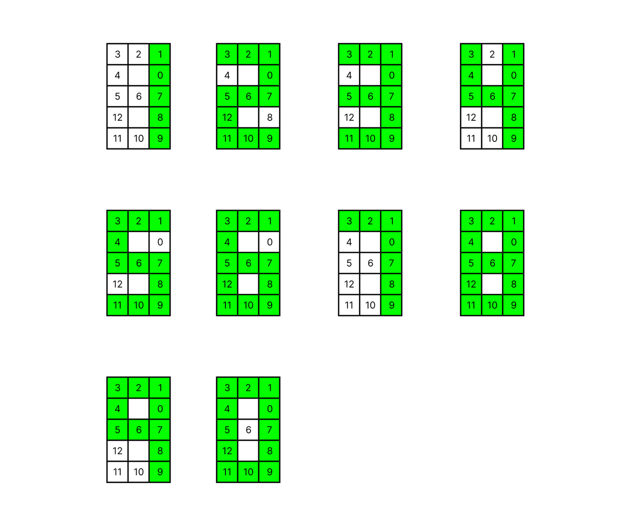 Timeslice A Dual 13 Segment Display Clock 10 Steps With Pictures