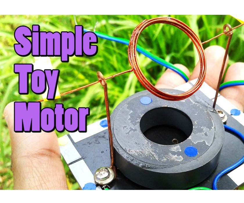 Simple Toy Motor : 12 Steps (with Pictures) - Instructables
