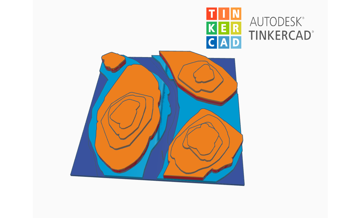 How to Make Contour Map With Tinkercad : 6 Steps (with Pictures ...