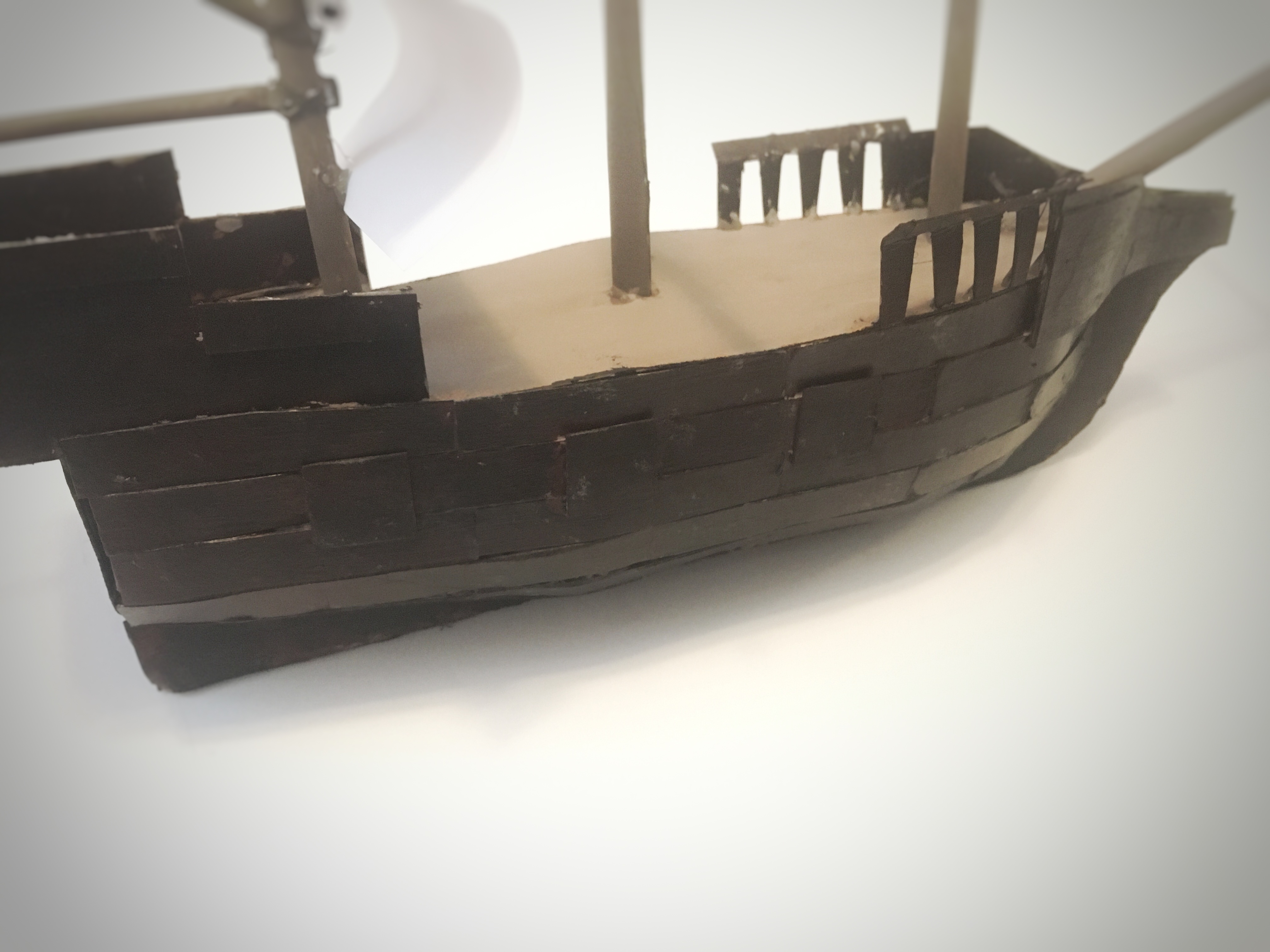 Model Ship From Paper and Cardboard : 15 Steps (with Pictures ...