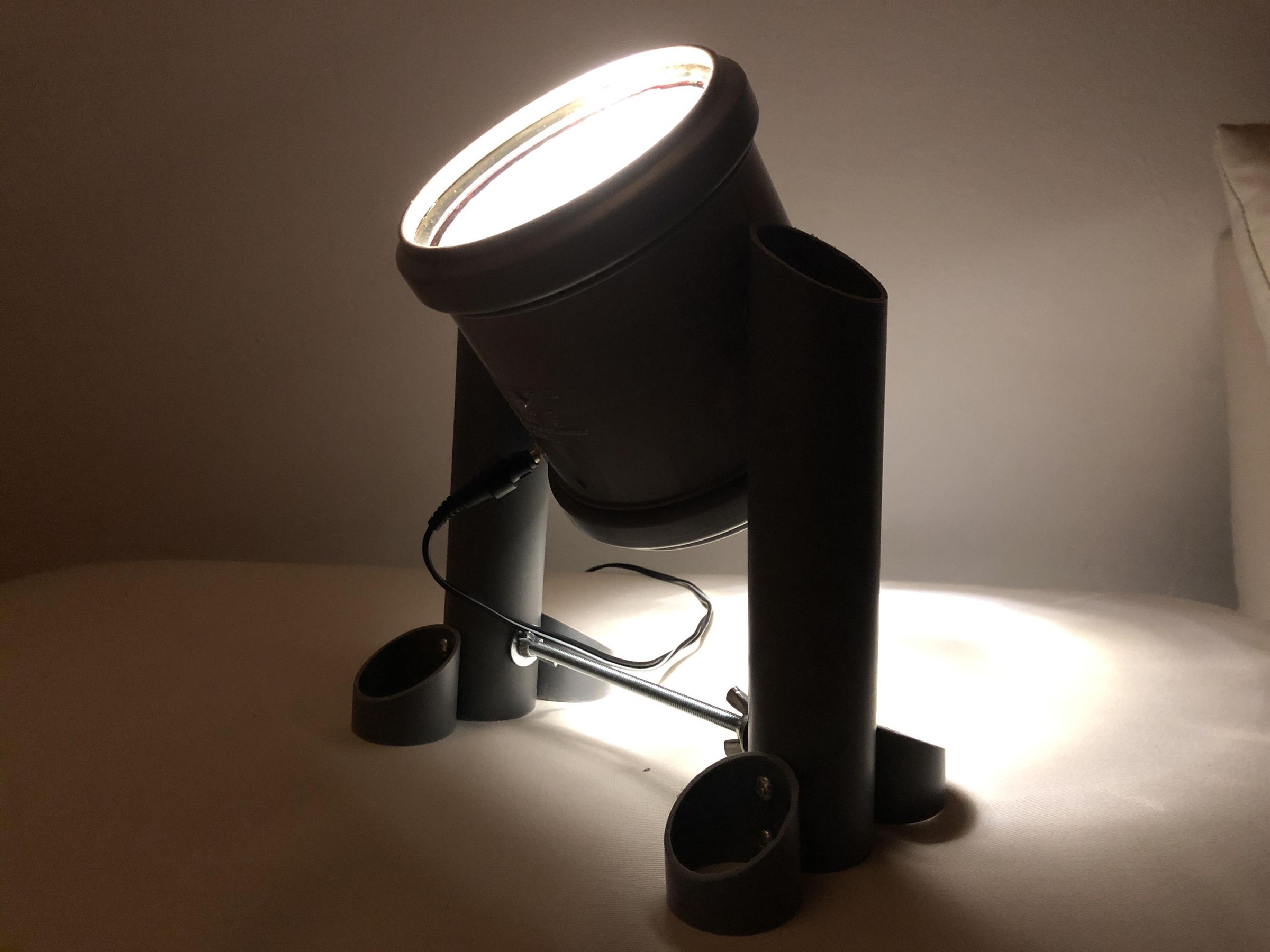 Plastic Pipe Lamp - LED 12V 4W - ("Drainpipe Lamp") : 9 Steps (with ...