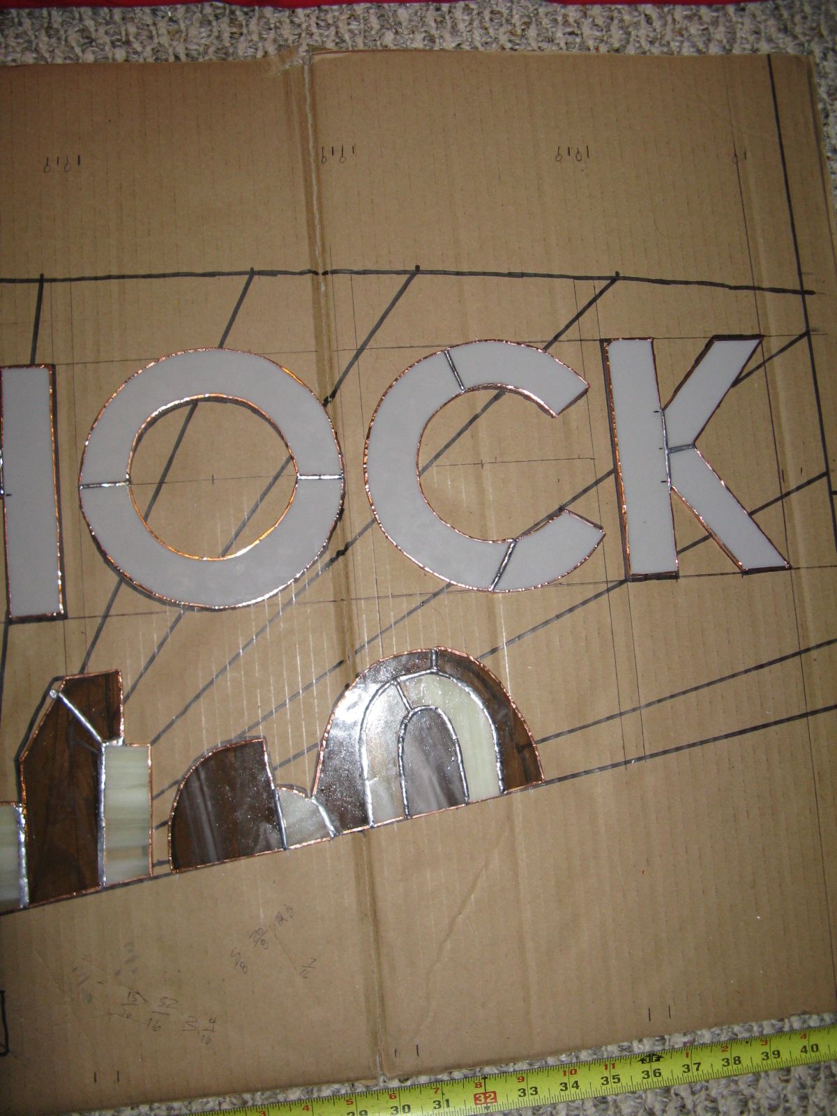 Bioshock Stained Glass Logo : 13 Steps (with Pictures) - Instructables