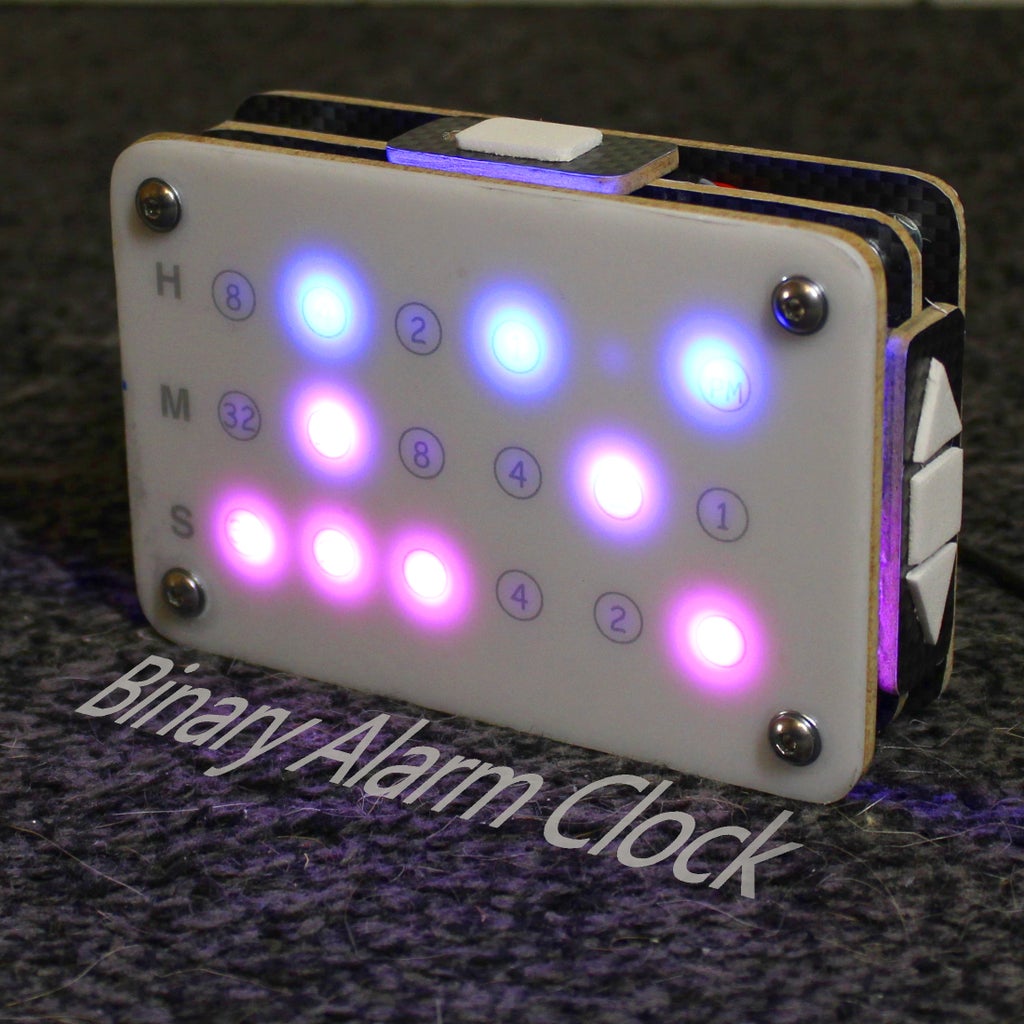 Arduino Based Binary Alarm Clock 13 Steps With Pictures Instructables