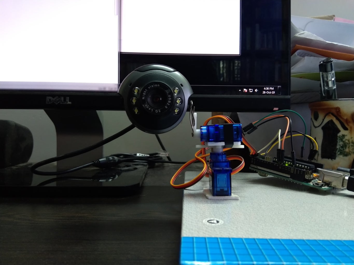 Face Tracking Device Python And Arduino 5 Steps Instructables