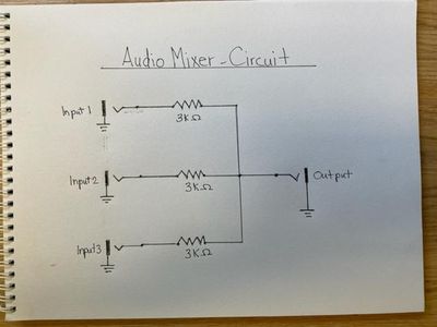 PASSIVE 3 CHANNEL AUDIO MIXER : 3 Steps (with Pictures) - Instructables