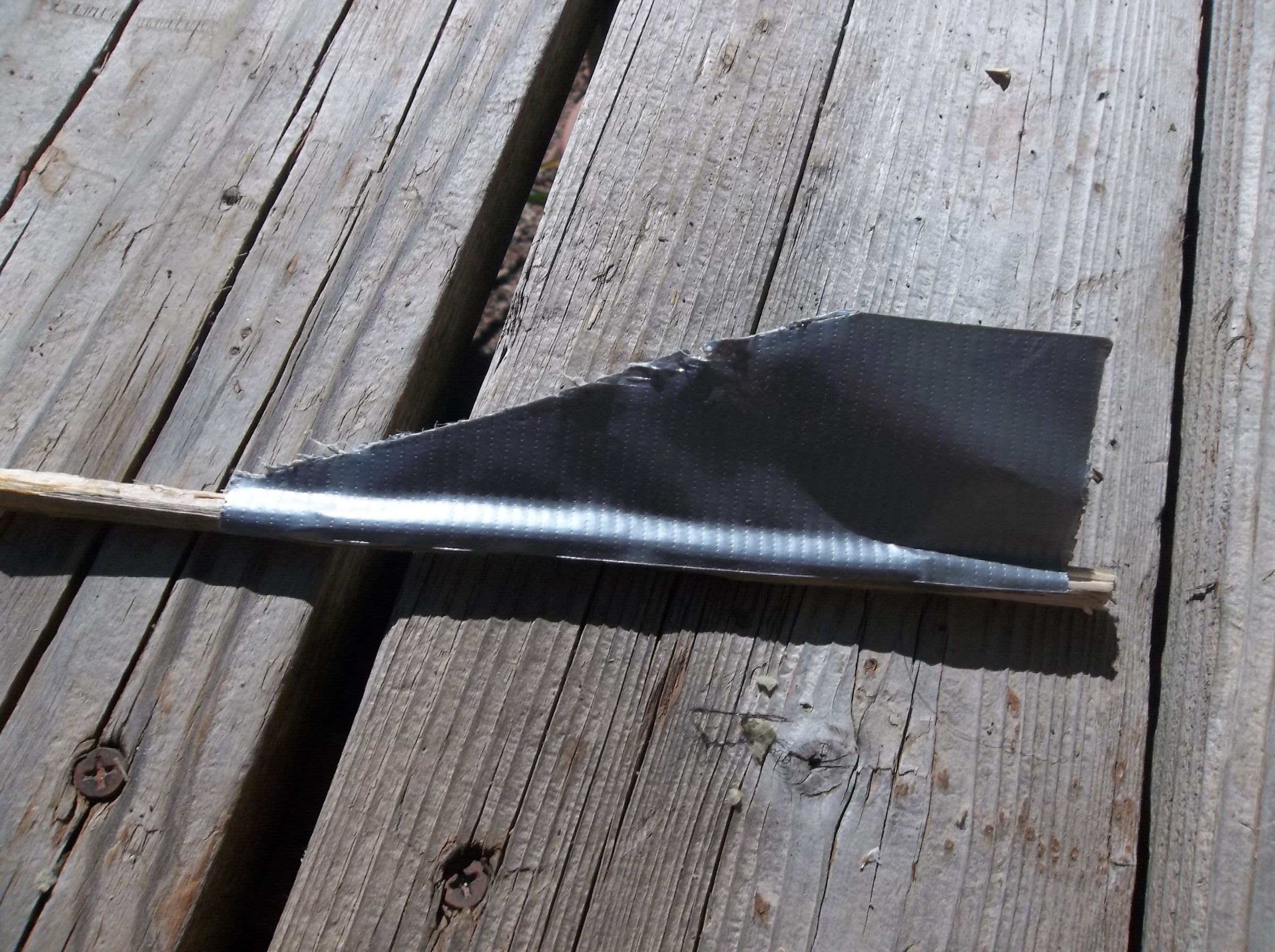 The Pathfinder Dart- Atlatl Using String(With Duct Tape Fletching) : 6 ...