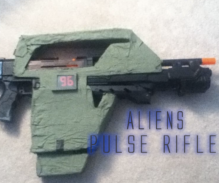 Aliens: Nerf Pulse Rifle : 4 Steps - Instructables