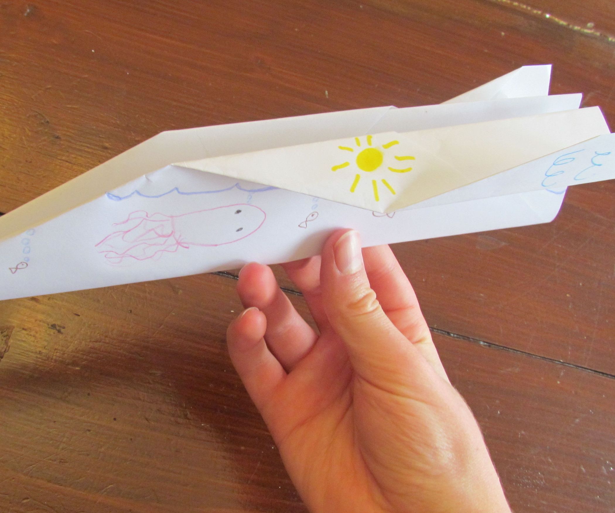Colorful DIY Paper Airplane : 11 Steps - Instructables