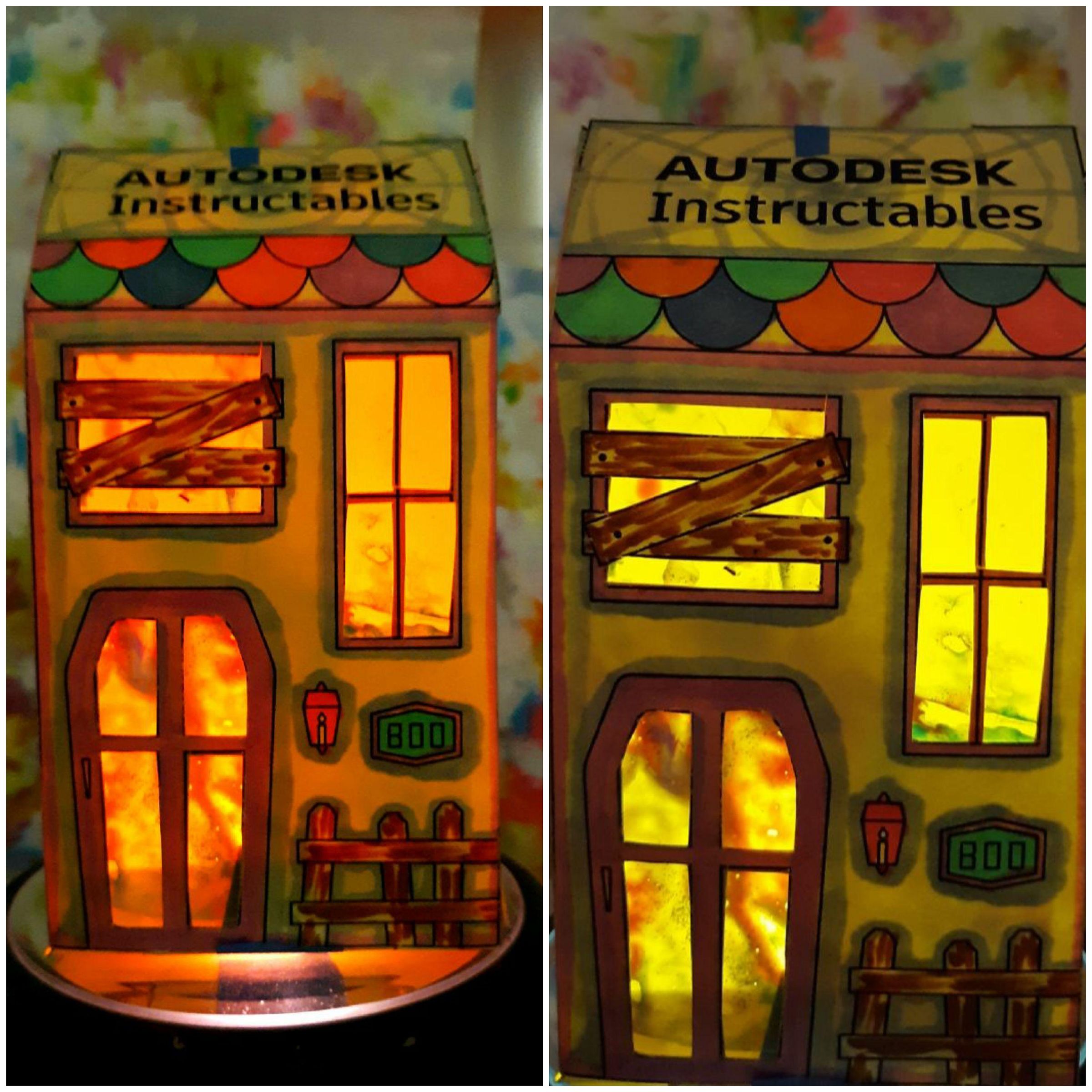 Easy Crayon Faux Stain Glass Effect Craft Paper Project : 5 Steps (with ...