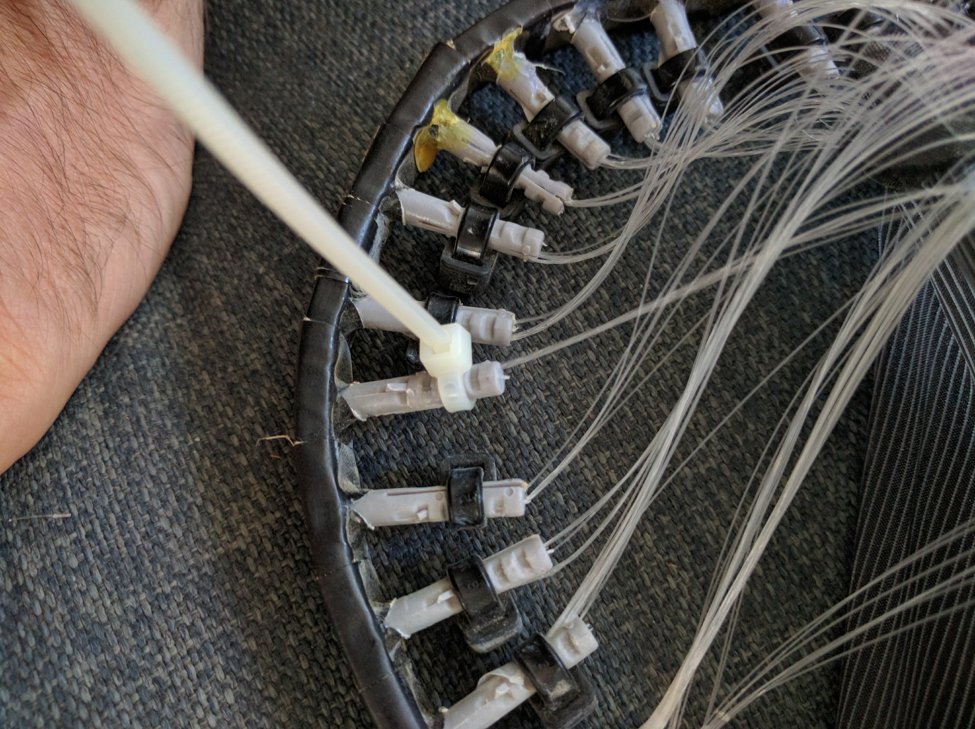 Living Rainbow- an Arduino Controlled Fiber Optic Cape : 10 Steps (with ...