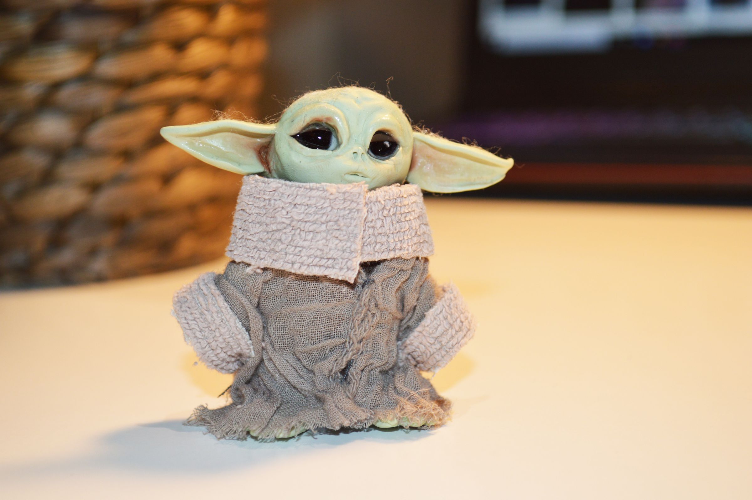 Baby Yoda Mini Figure (polymer Clay) : 21 Steps (with Pictures ...