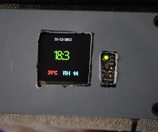 Temp, Humid and Time + Date on OLED Display : 7 Steps - Instructables Temp, Humid and Time + Date on OLED Display : 7 Steps - Instructables