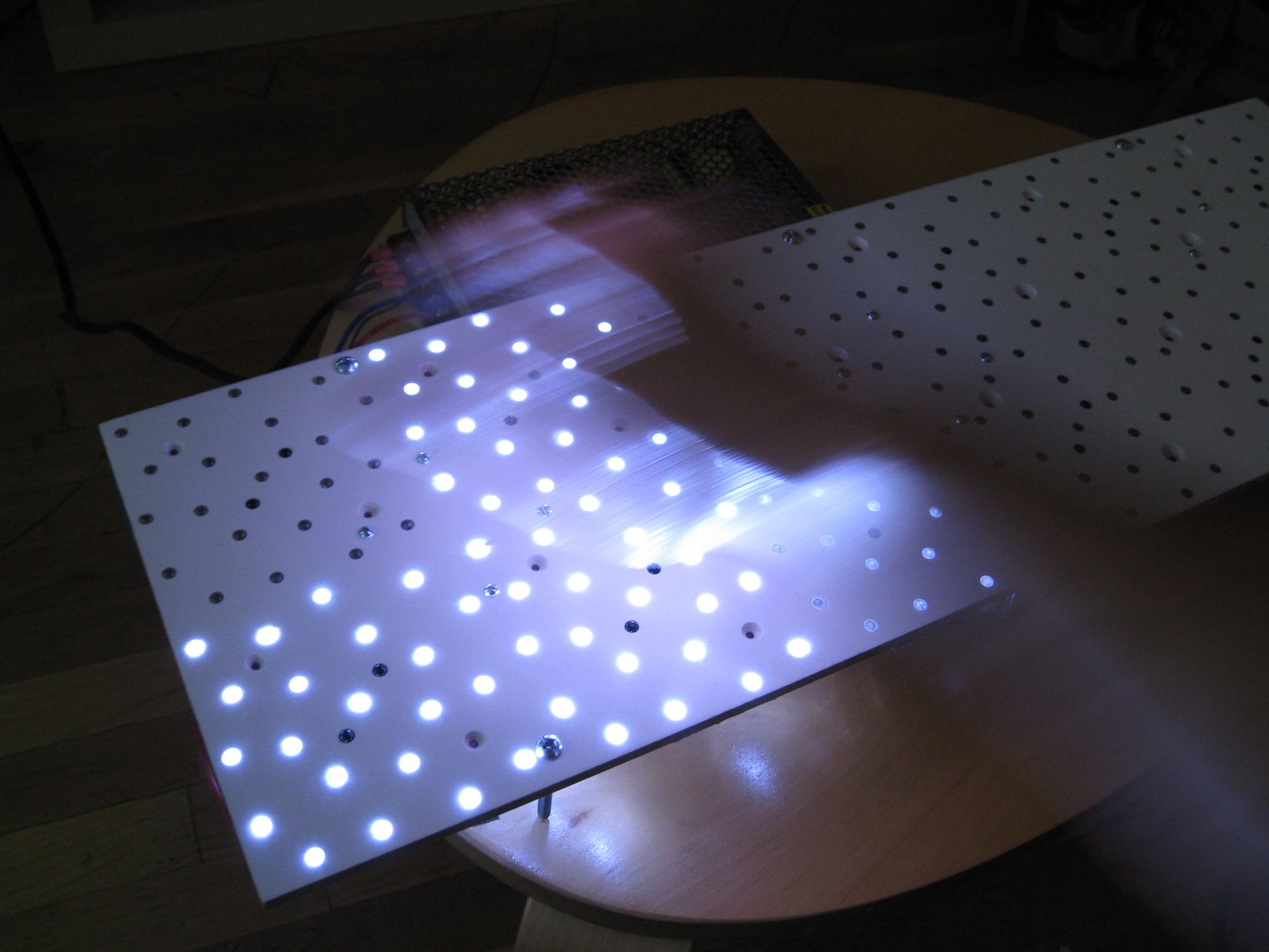 Infrared Proximity Sensing Coffee Table Module & Color Changing Glowing ...
