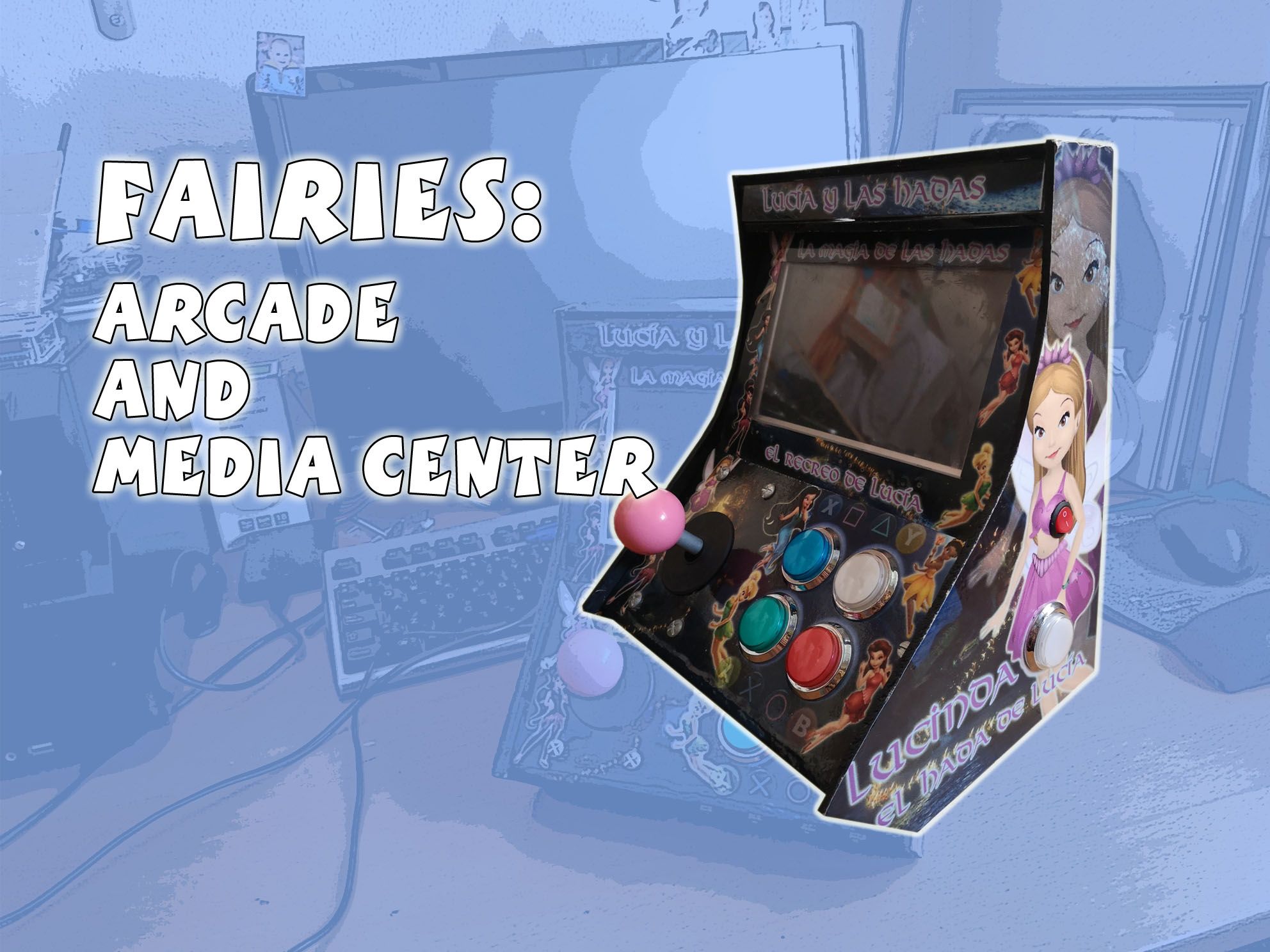 Fairies: Portable Arcade and Media Center : 5 Steps - Instructables