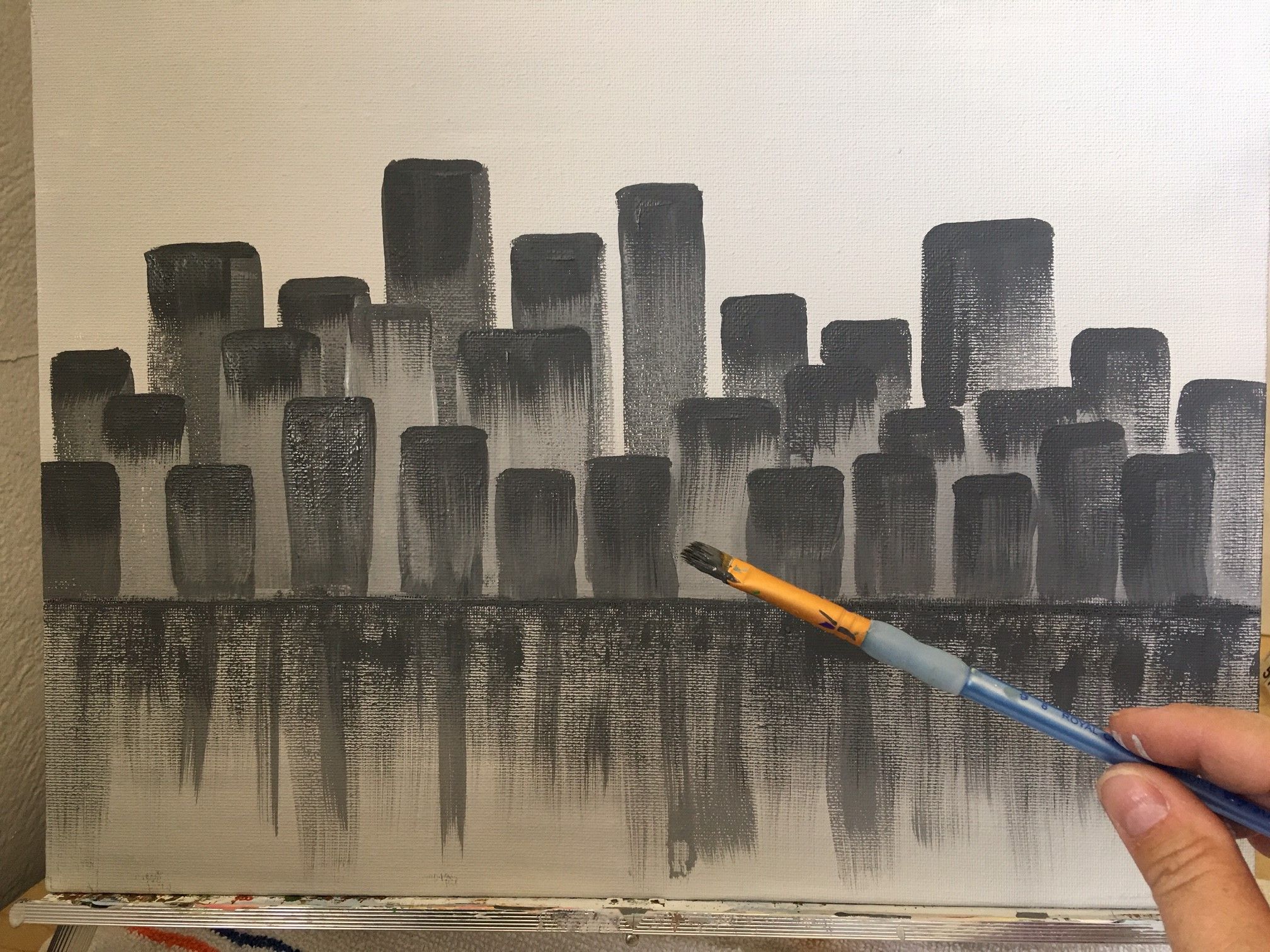 Cityscape Painting : 9 Steps (with Pictures) - Instructables