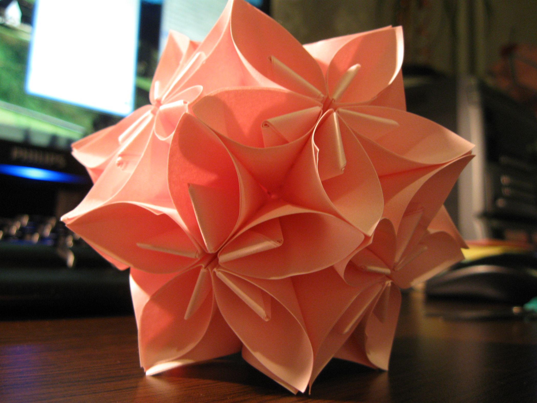 Flower Origami Ball : 5 Steps (with Pictures) - Instructables