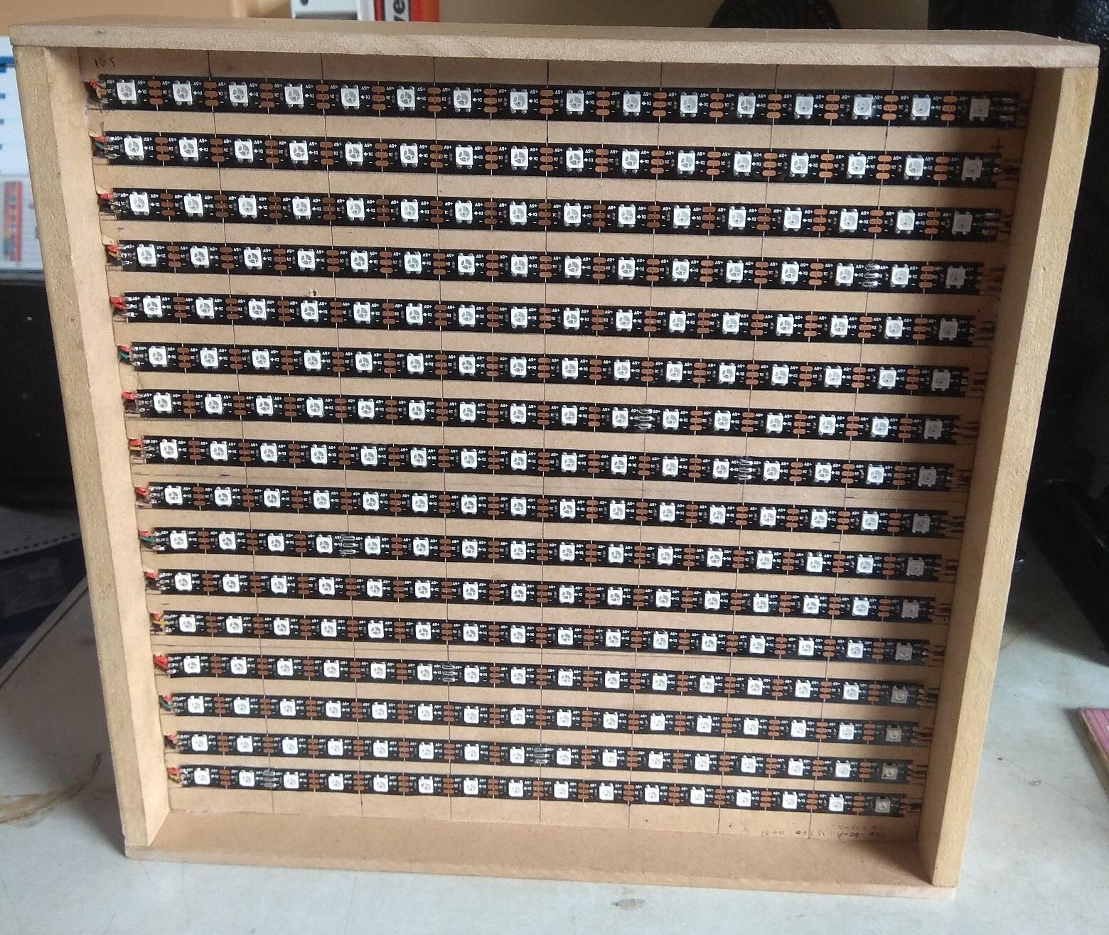 PrgbControl 16x16 Ws2812b STMduino Panel : 10 Steps - Instructables