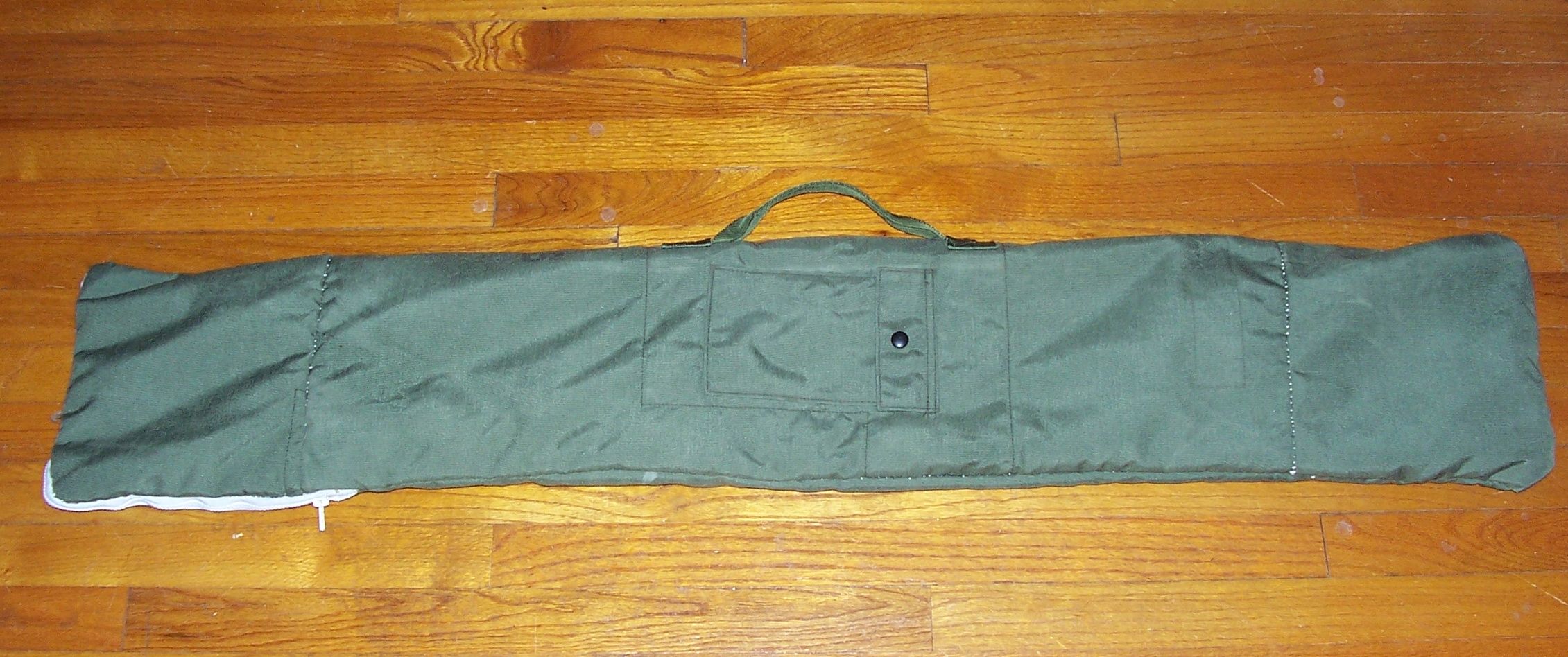 How to Make a Pretty Nice Lined Gun Case From an Old Army Dufflebag and ...