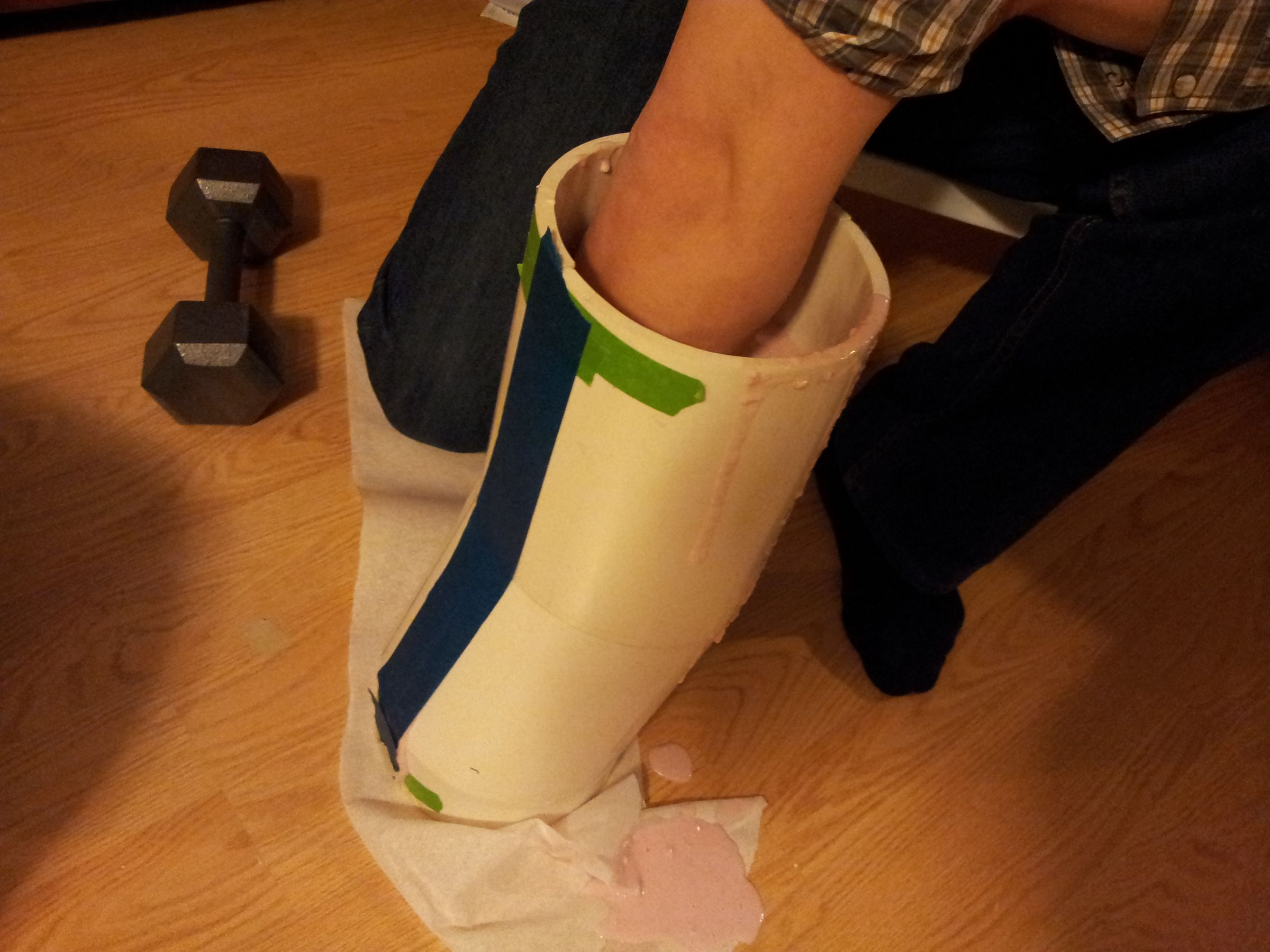 Plaster Alginate Casts of My Hand DIY : 5 Steps (with Pictures ...