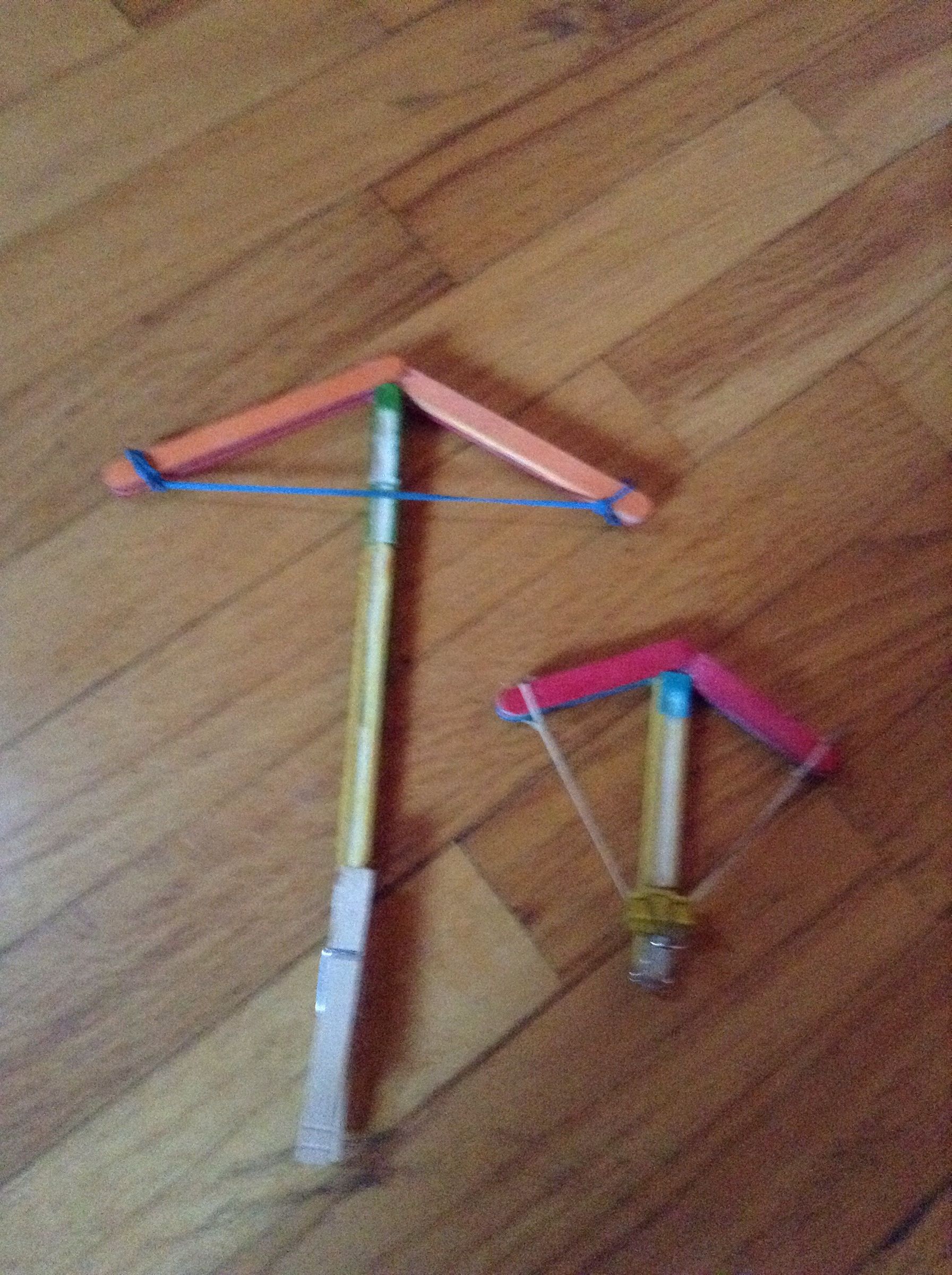 Popsicle Stick Crossbow : 6 Steps - Instructables