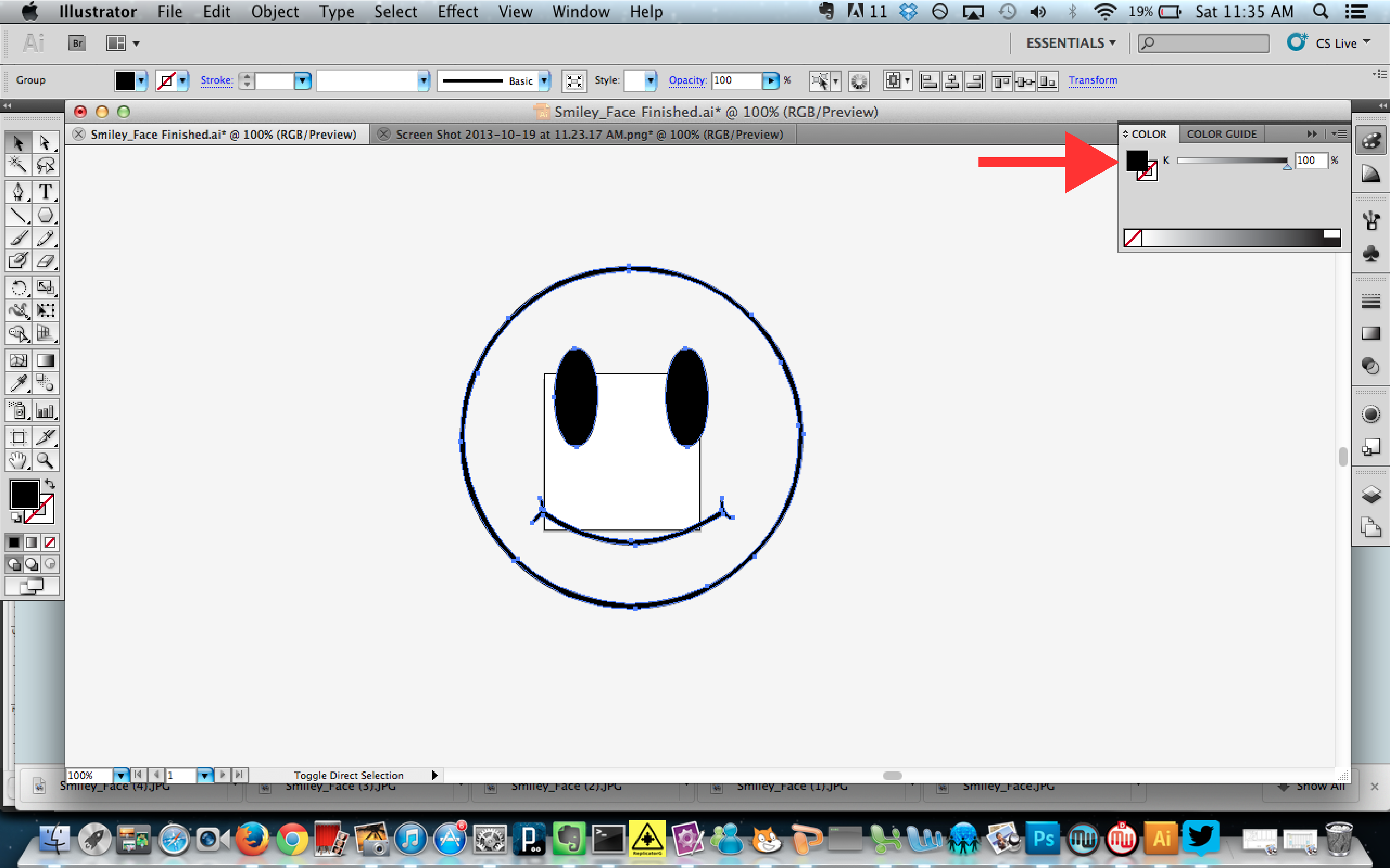 Turning a Pixel Image Into a Vector Image Using Adobe Illustrator CS5 ...