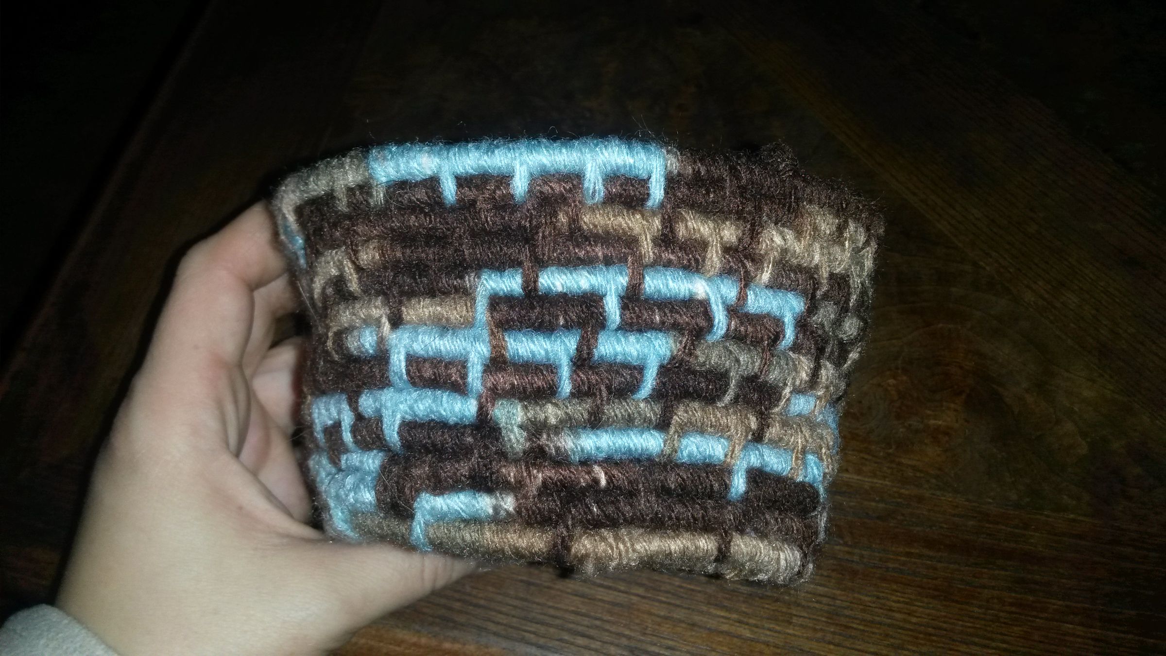 Weaving a Yarn Basket : 8 Steps (with Pictures) - Instructables