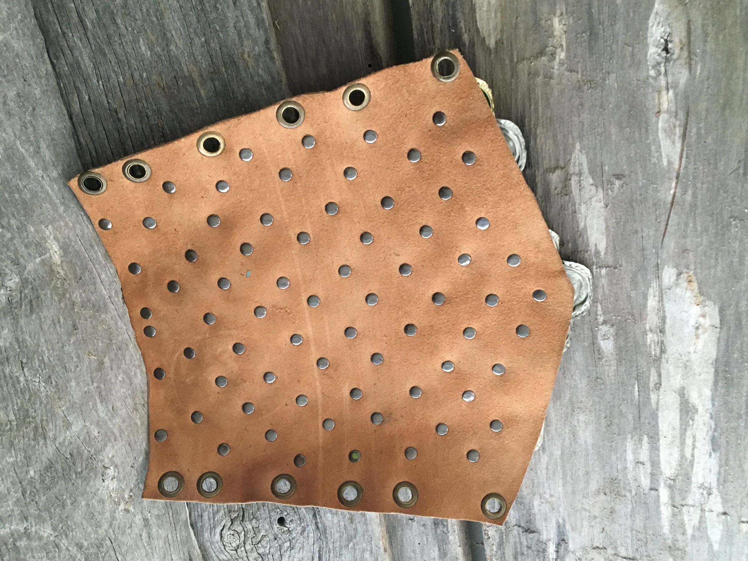 Bottle Cap Armored Bracer for Zombie Protection : 11 Steps (with ...