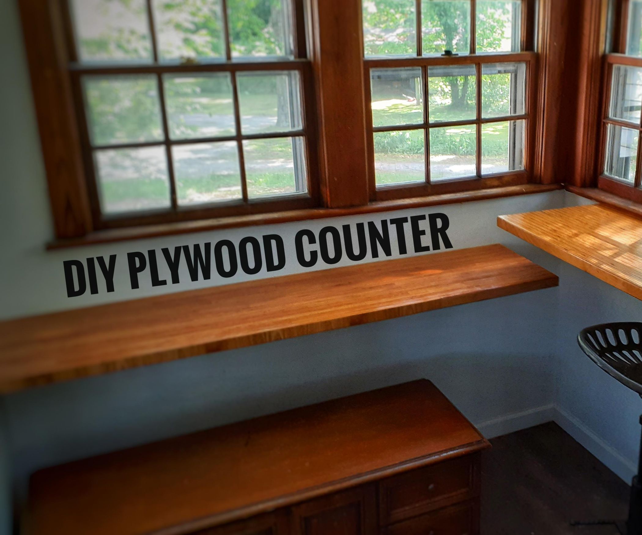 Making a Counter From Plywood Scraps : 11 Steps (with Pictures ...