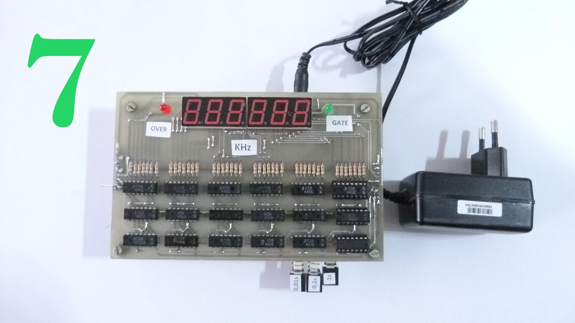 Nostalgic TTL Frequency Meter : 5 Steps (with Pictures) - Instructables