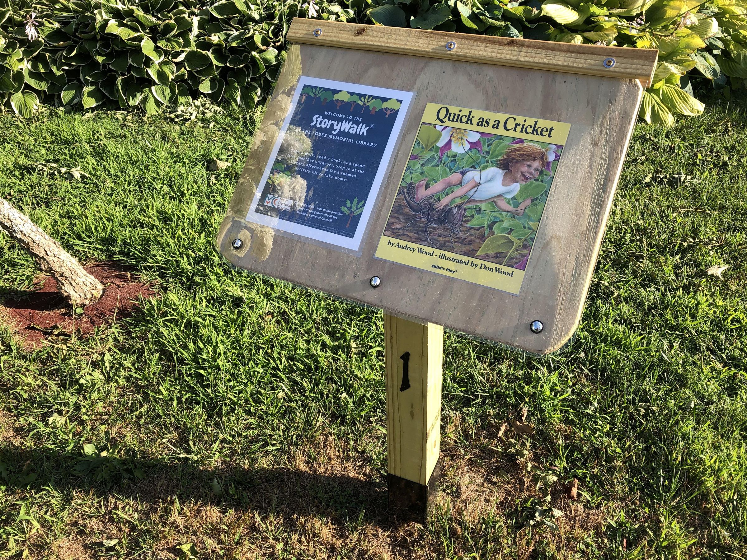 Library Story Stroll (Also Called Storywalk®) : 9 Steps (with Pictures ...