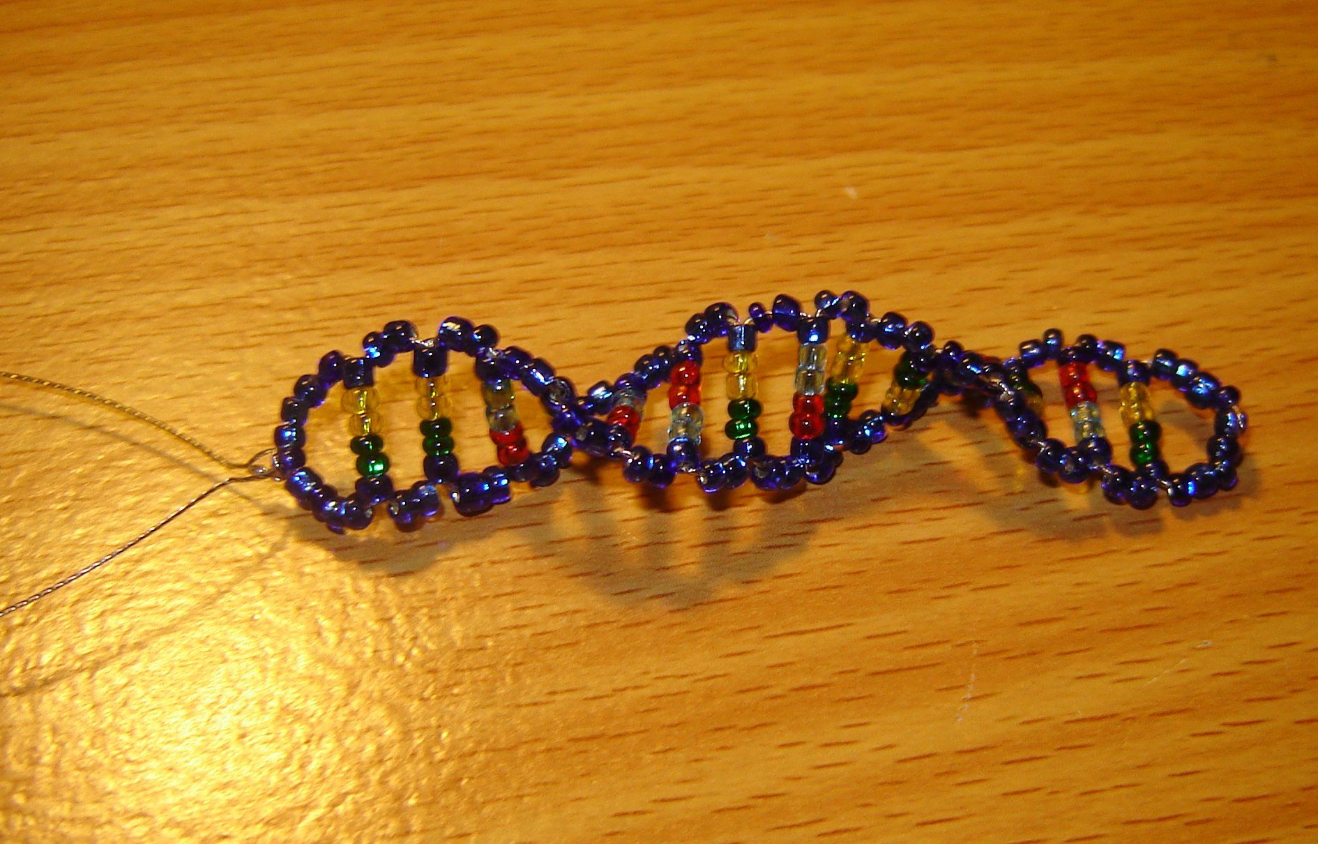 The Double Helix -Glass Bead DNA Model V2.0 : 6 Steps (with Pictures ...