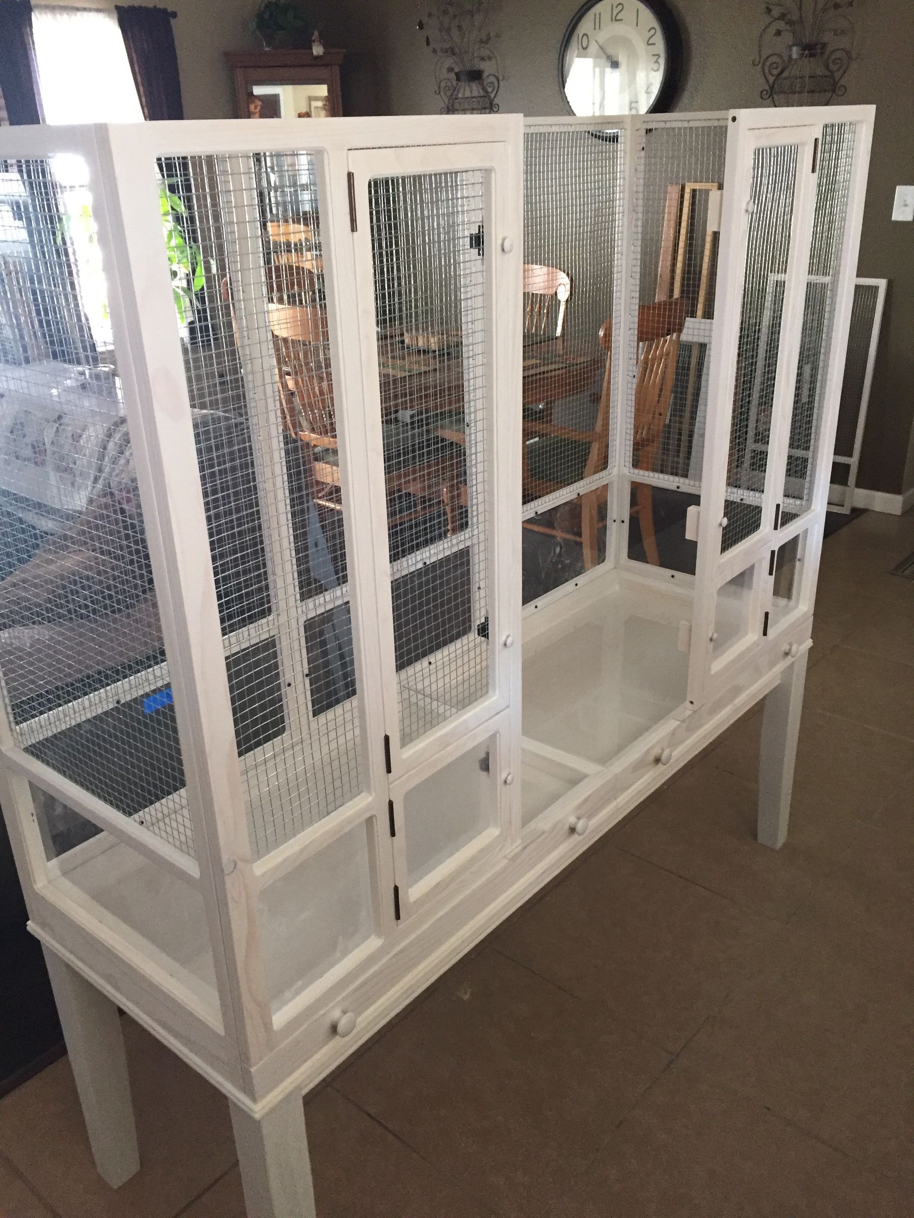 Flight Cage: Assemble Base and Legs : 3 Steps (with Pictures ...