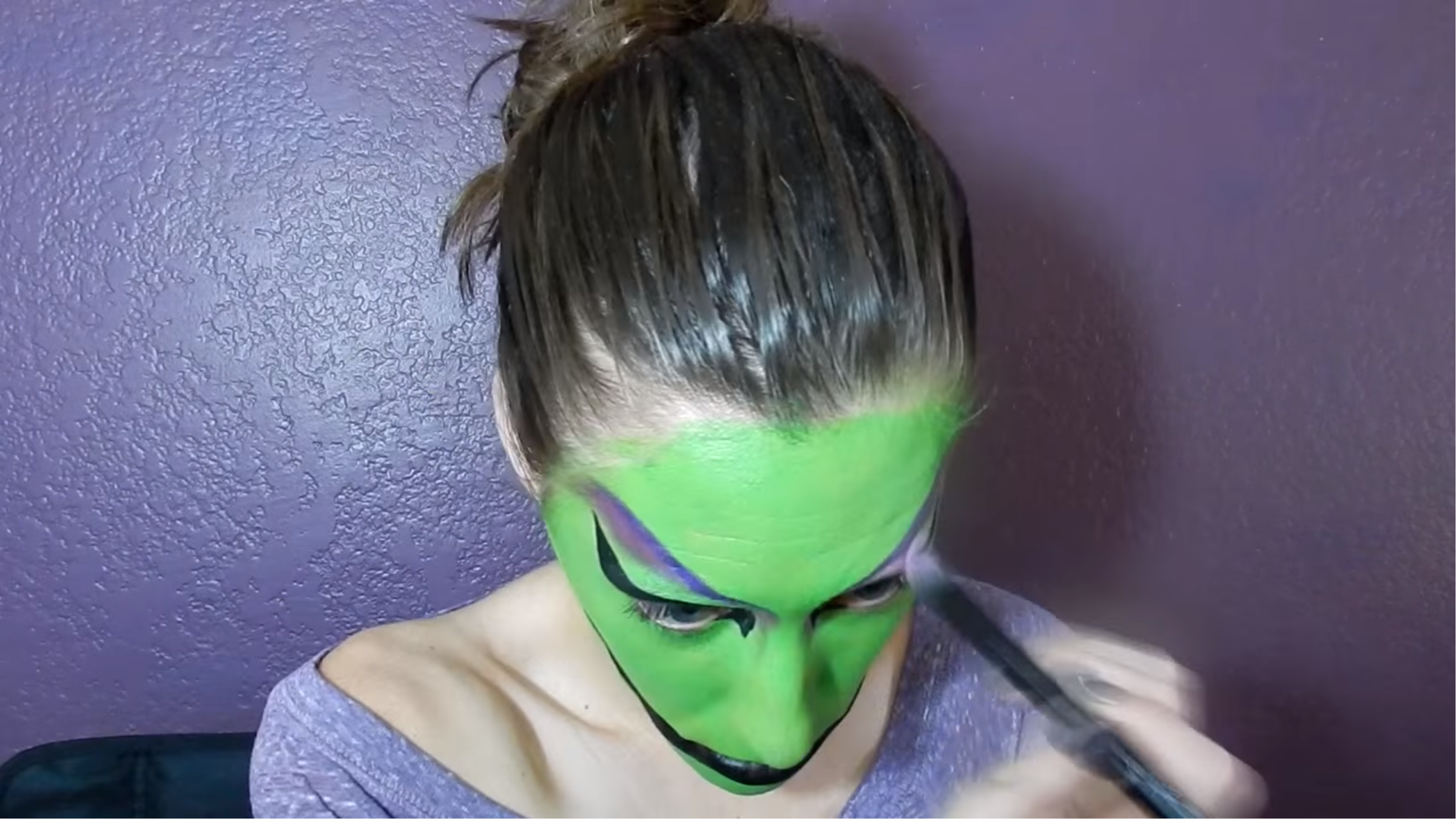 Watercolor Oogie Boogie Body Paint : 16 Steps (with Pictures ...