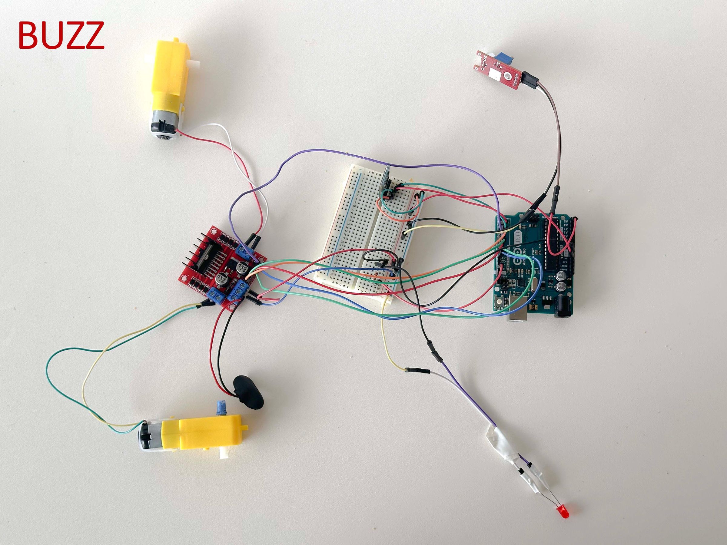 Buzz and Chase: Robots Reacting to Sound Frequency : 8 Steps ...