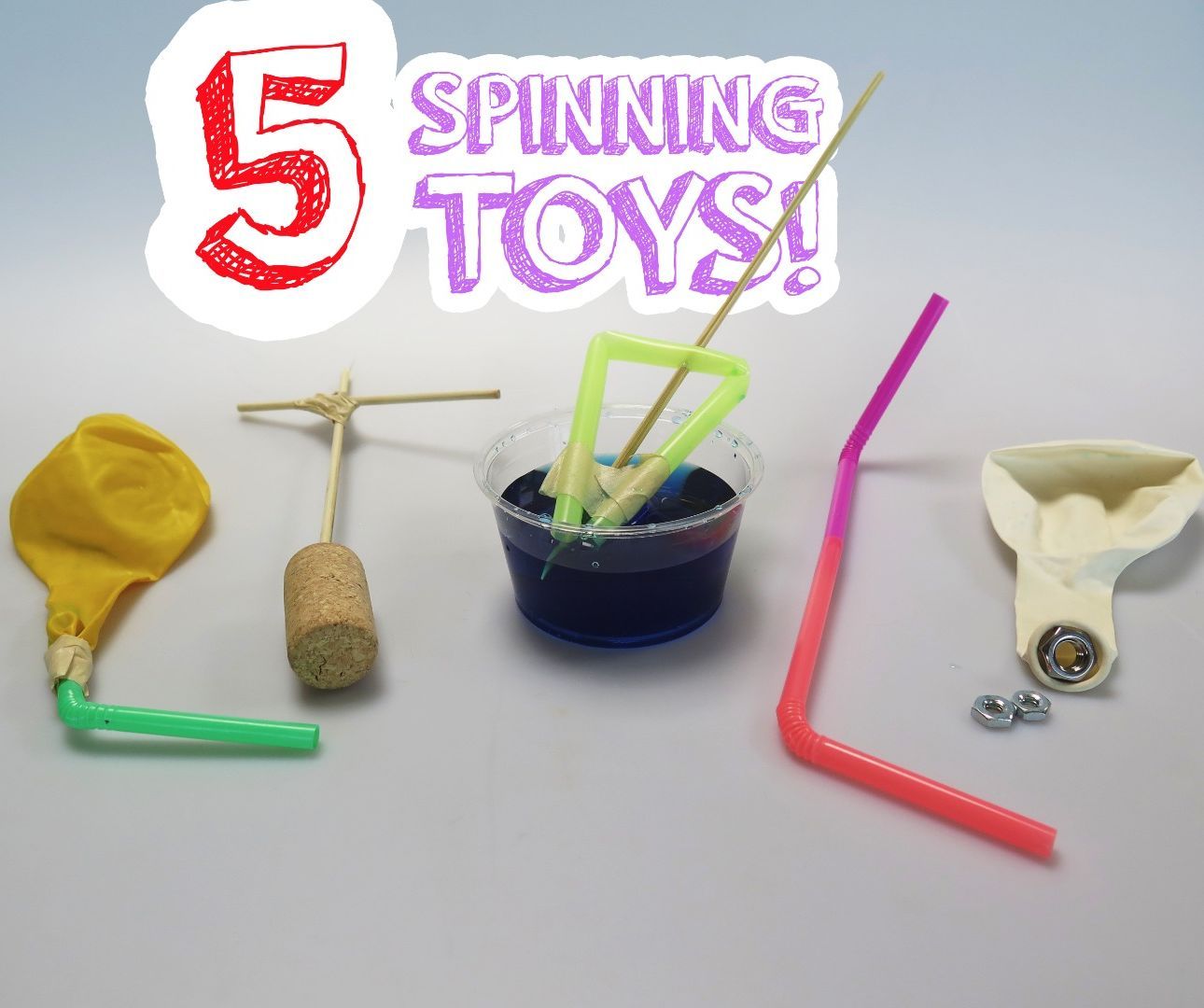 5 Toys That Spin! : 6 Steps - Instructables
