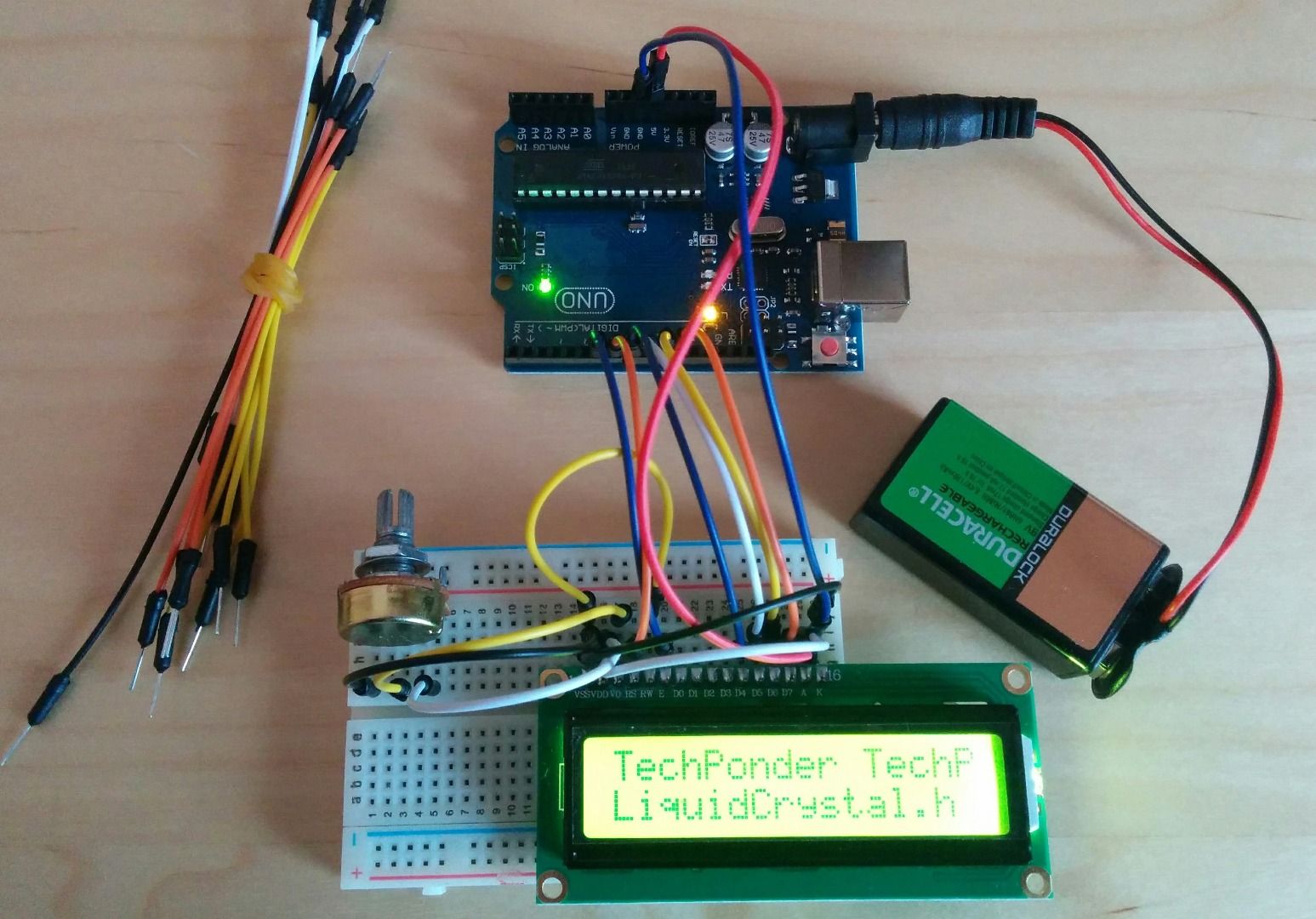 How to Interface LCD (16X2) to Arduino - Instructables