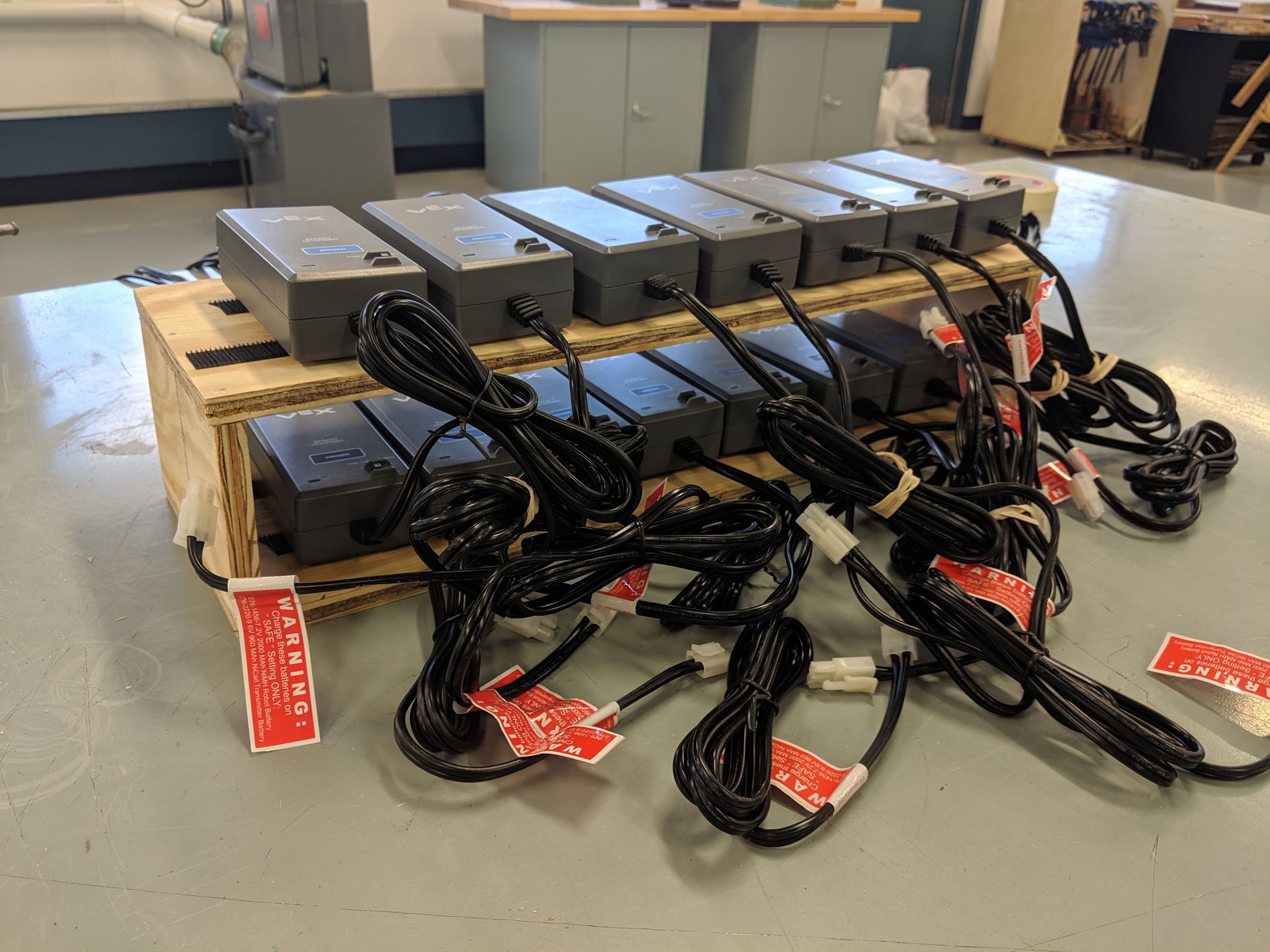 Classroom Robot Battery Station : 6 Steps (with Pictures) - Instructables